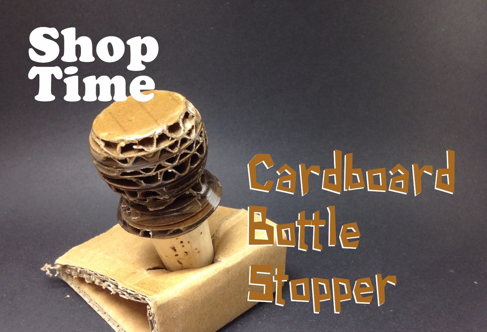 Recycled Cardboard Bottle Stopper : 4 Steps (with Pictures) - Instructables
