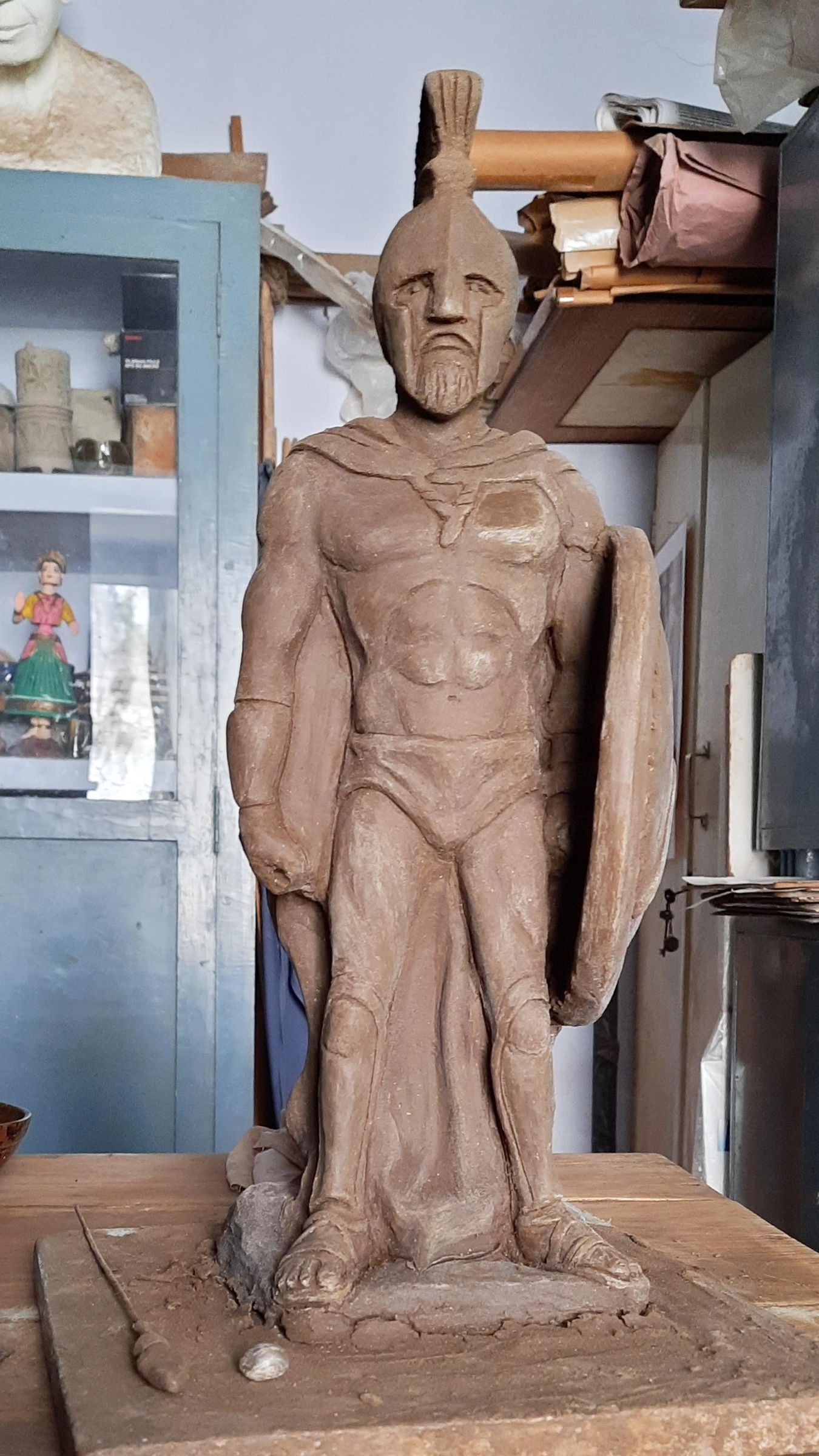 The Greek Warrior (Terracotta) : 14 Steps (with Pictures) - Instructables