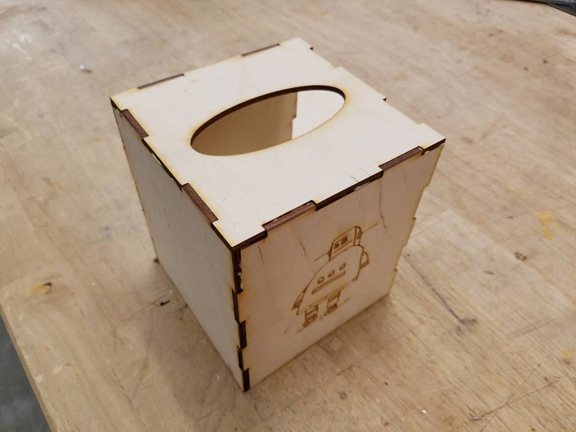 Laser Cut Tissue Box : 5 Steps (with Pictures) - Instructables