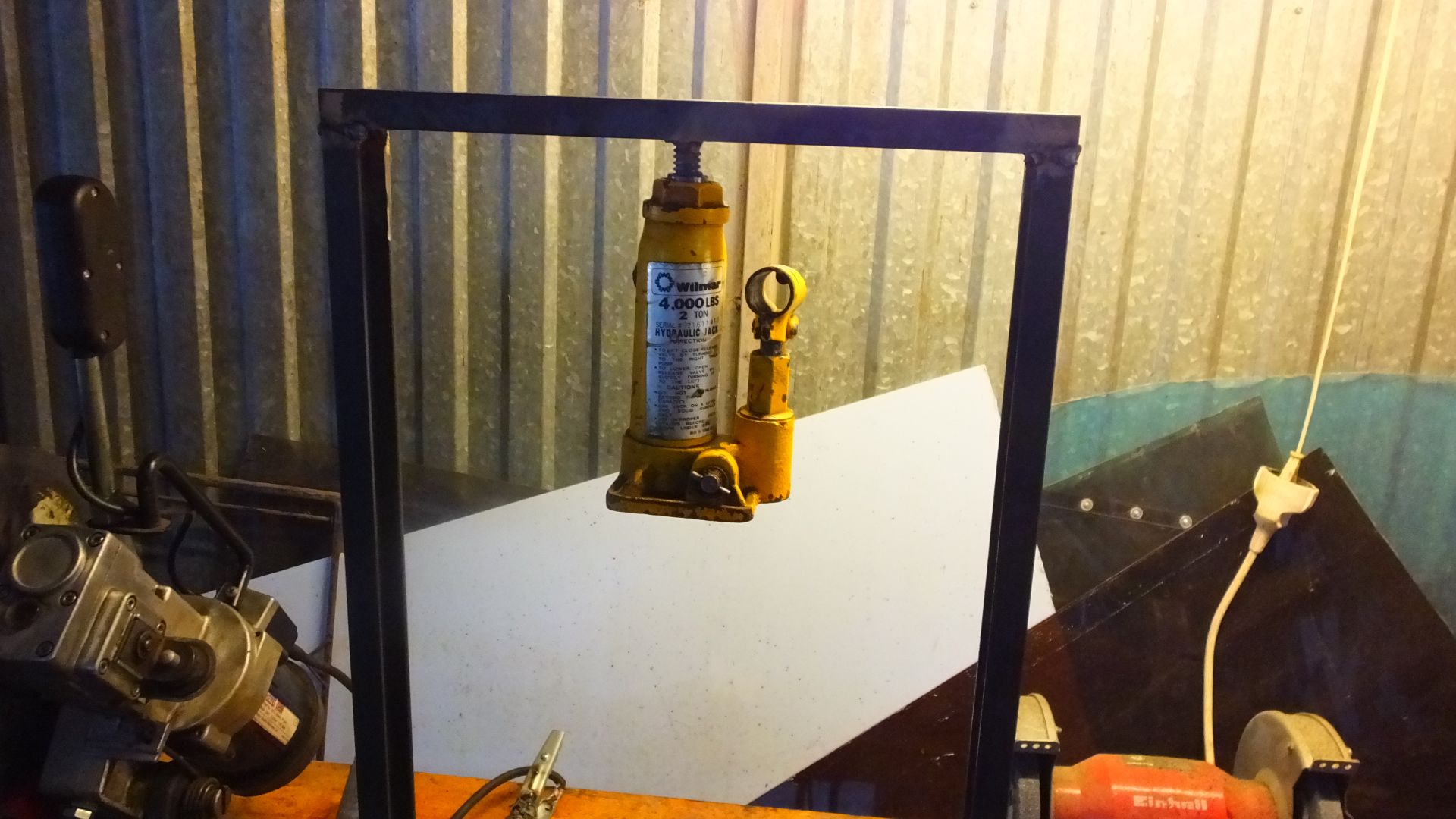 Quick and Ugly 2 Ton Press : 6 Steps - Instructables