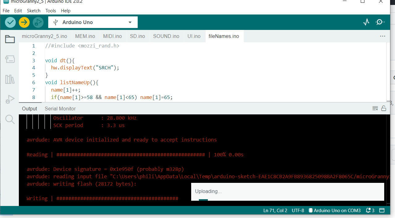 Compile the Source Code for Microgranny Sampler : 5 Steps - Instructables