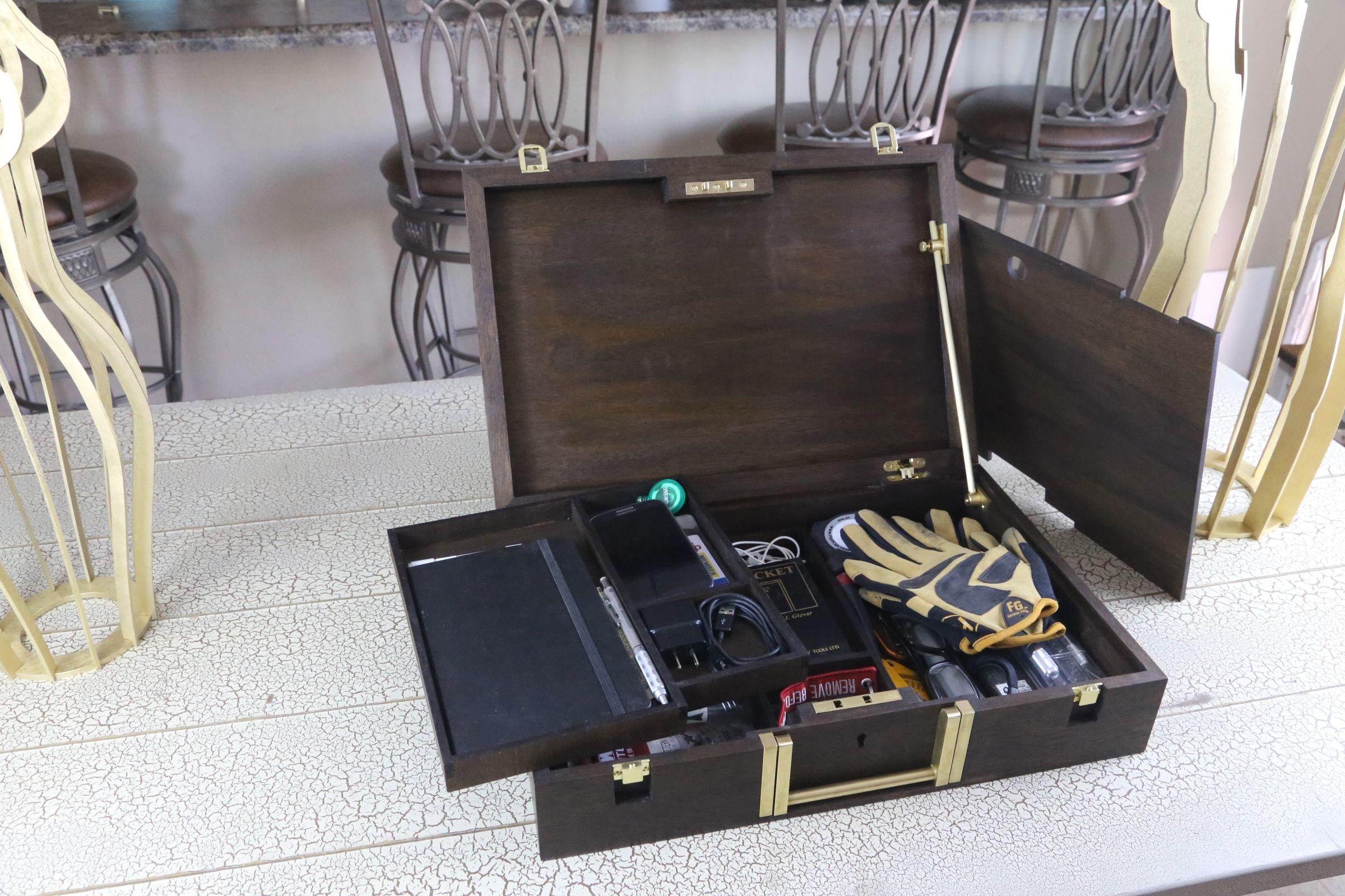 Portable Lap Desk & TechShop Tool Kit : 8 Steps (with Pictures ...