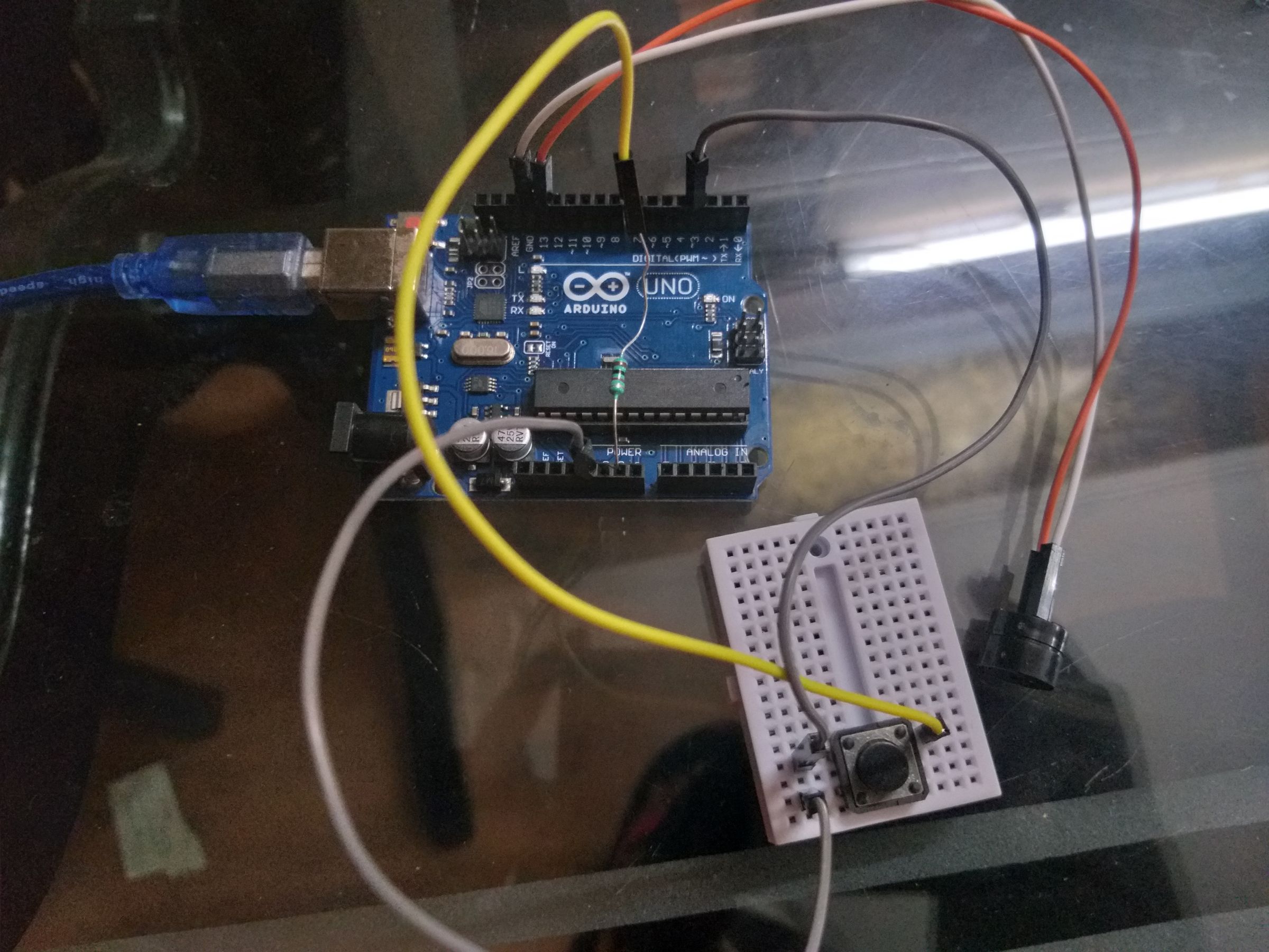 Doorbell Using Arduino 3 Steps Instructables