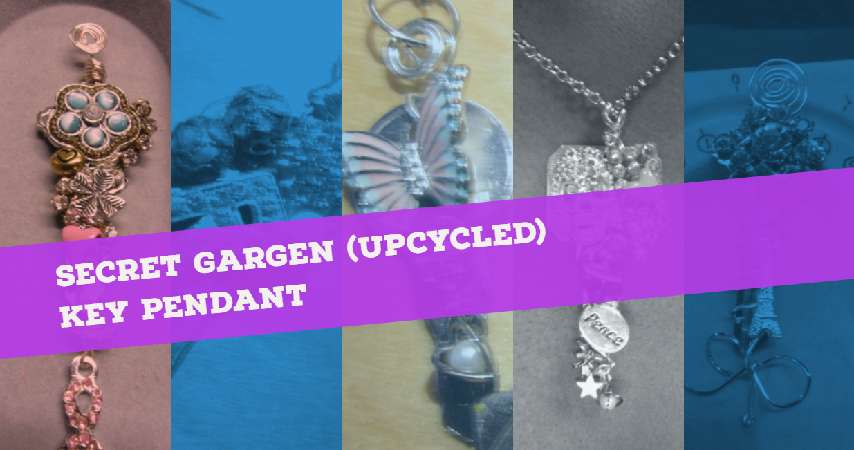Secret Garden (upcycled) Key Pendants : 4 Steps (with Pictures ...