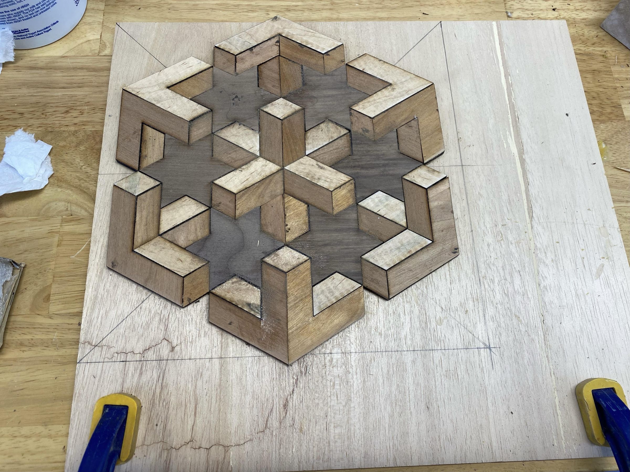 3d Optical Illusion Wood Art : 3 Steps (with Pictures) - Instructables