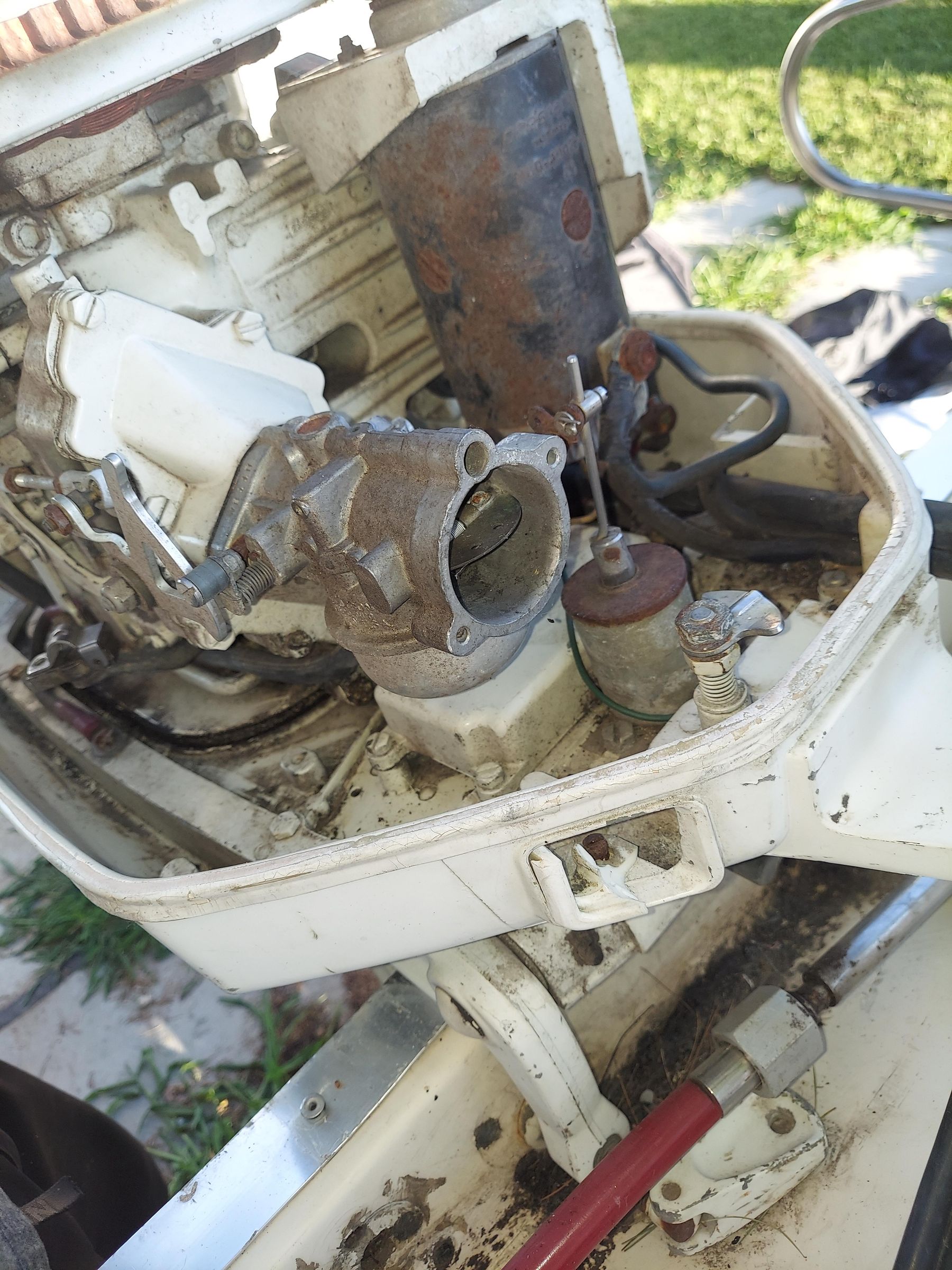 Boat Remodel 45 HP Chrysler Outboard : 8 Steps - Instructables