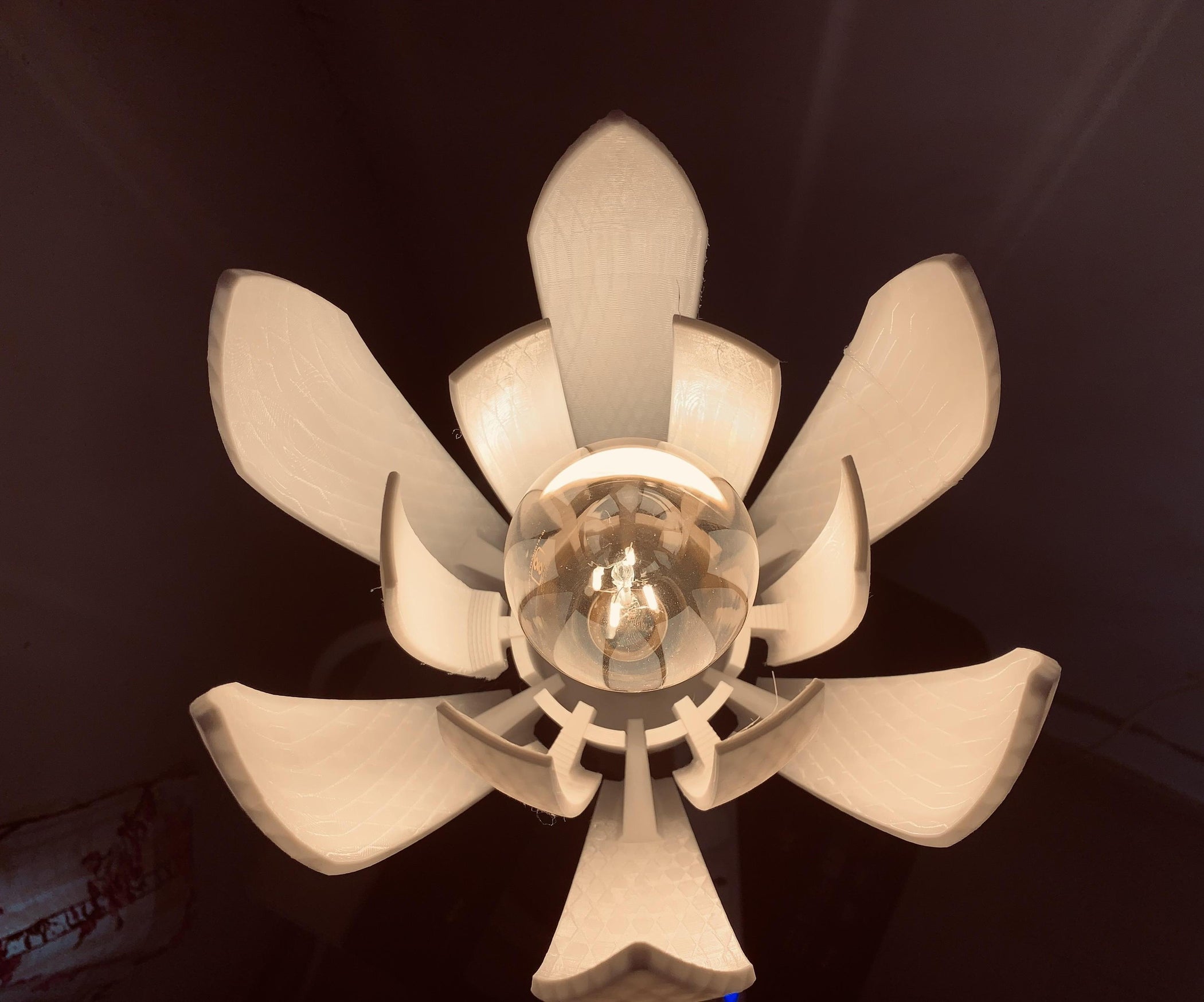 3D Printed Flower Shape Lamp. : 6 Steps (with Pictures) - Instructables