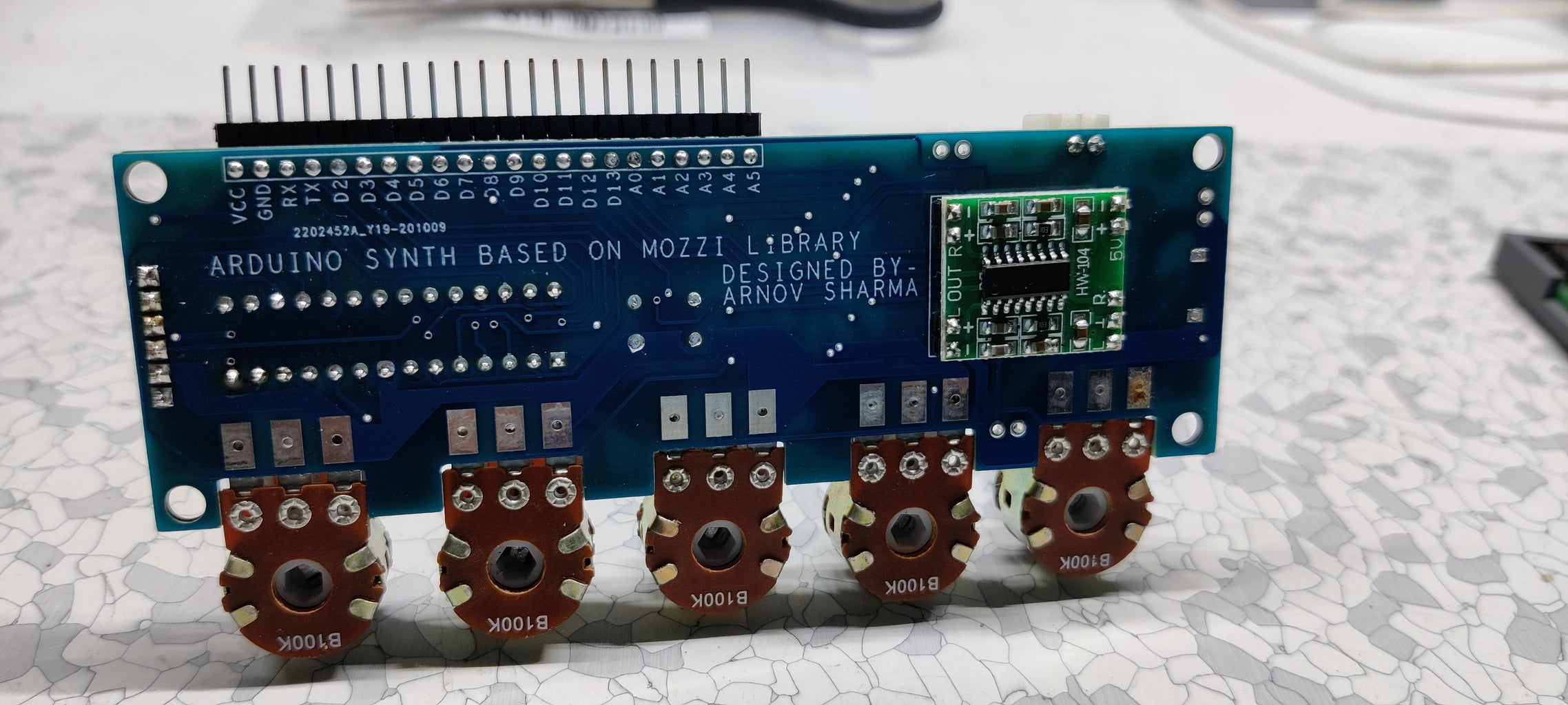 Arduino Based Synth With Mozzi Library 5 Steps With Pictures