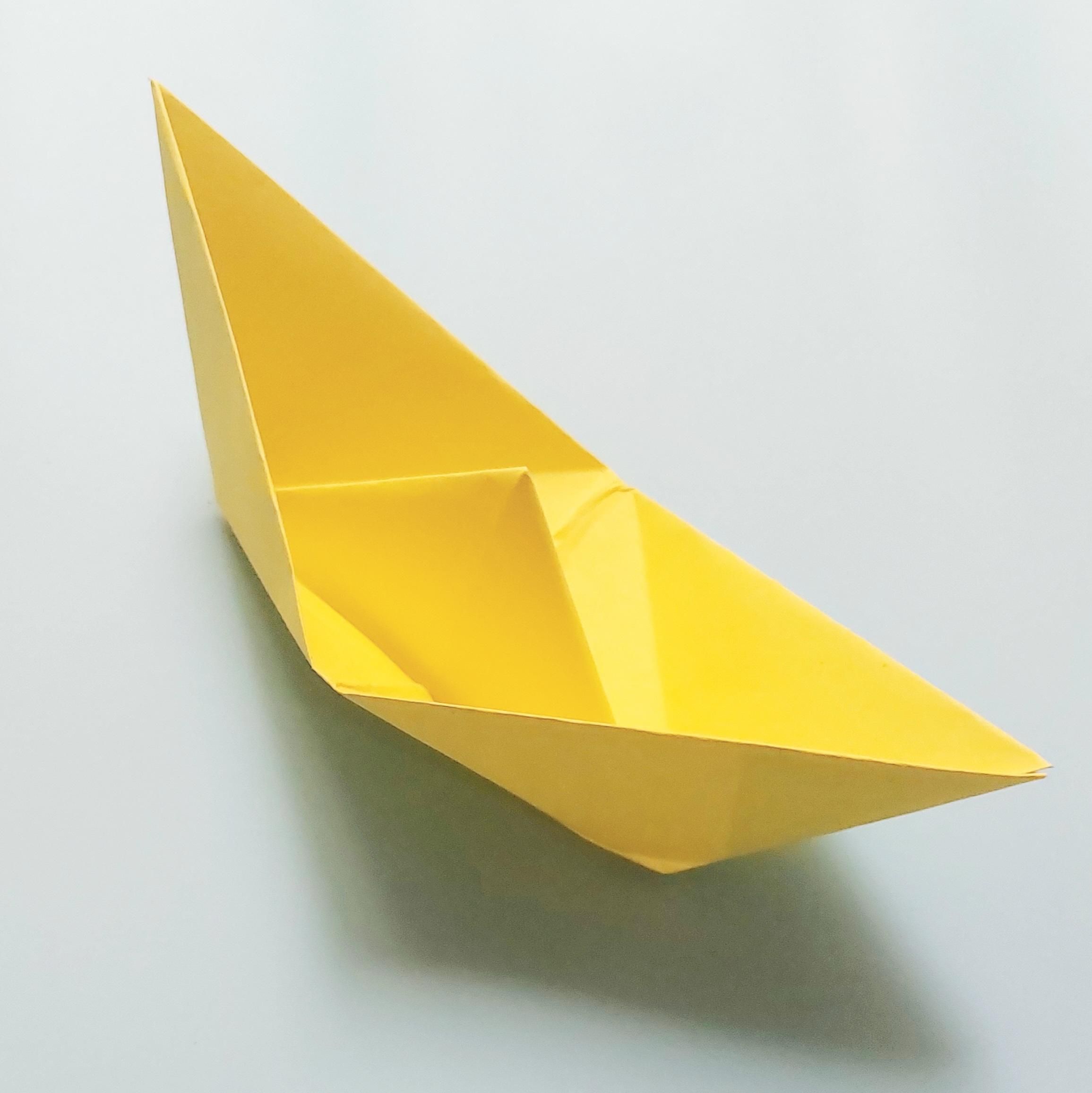 Origami Boat - How to Make a Paper Boat That Actually Floats : 4 Steps ...