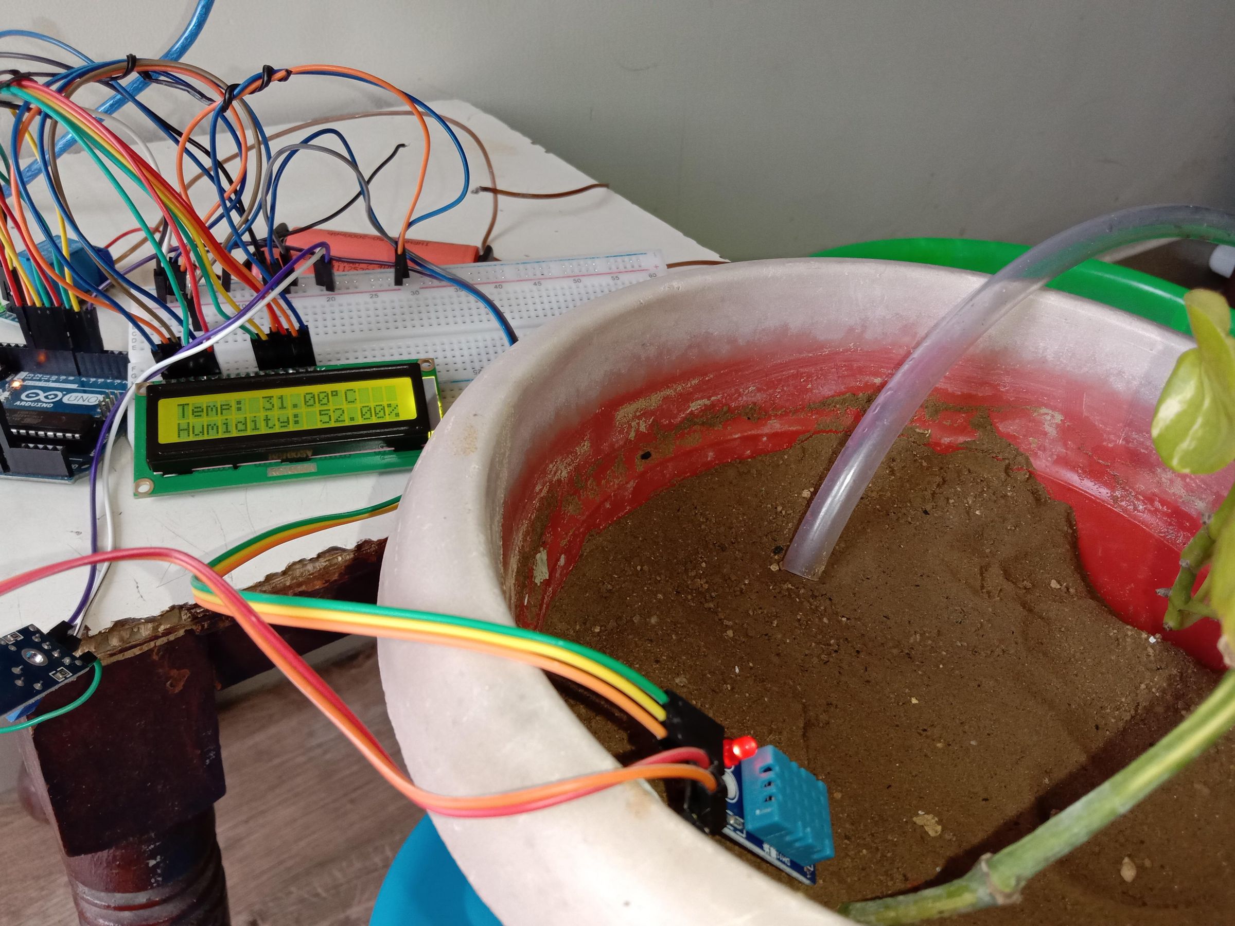 Smart Irrigation System Using Arduino Uno, Soil Moisture Sensor, and ...