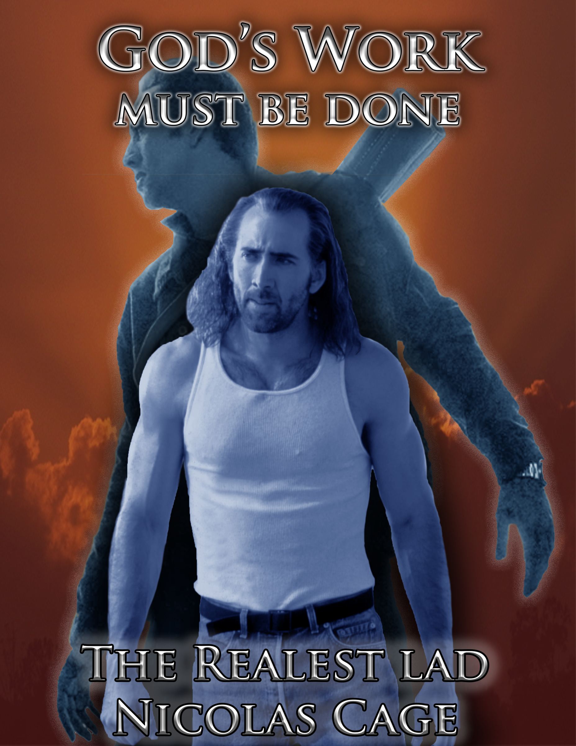 Nicolas Cage Photoshop Collage