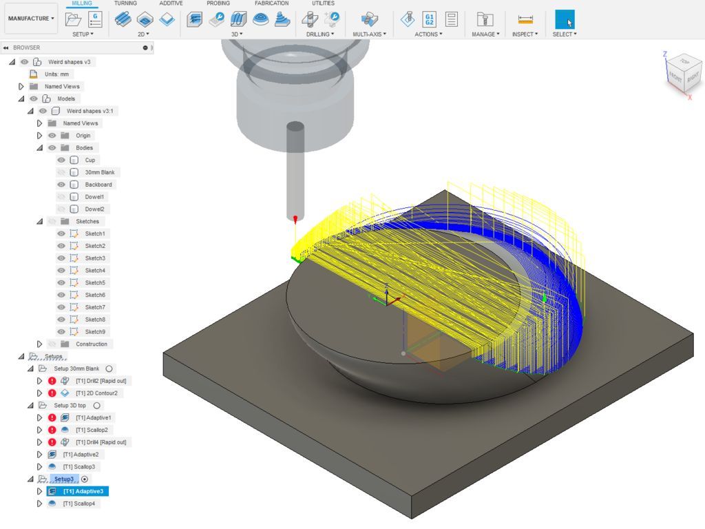 CNC Weird Shapes: 5 Steps