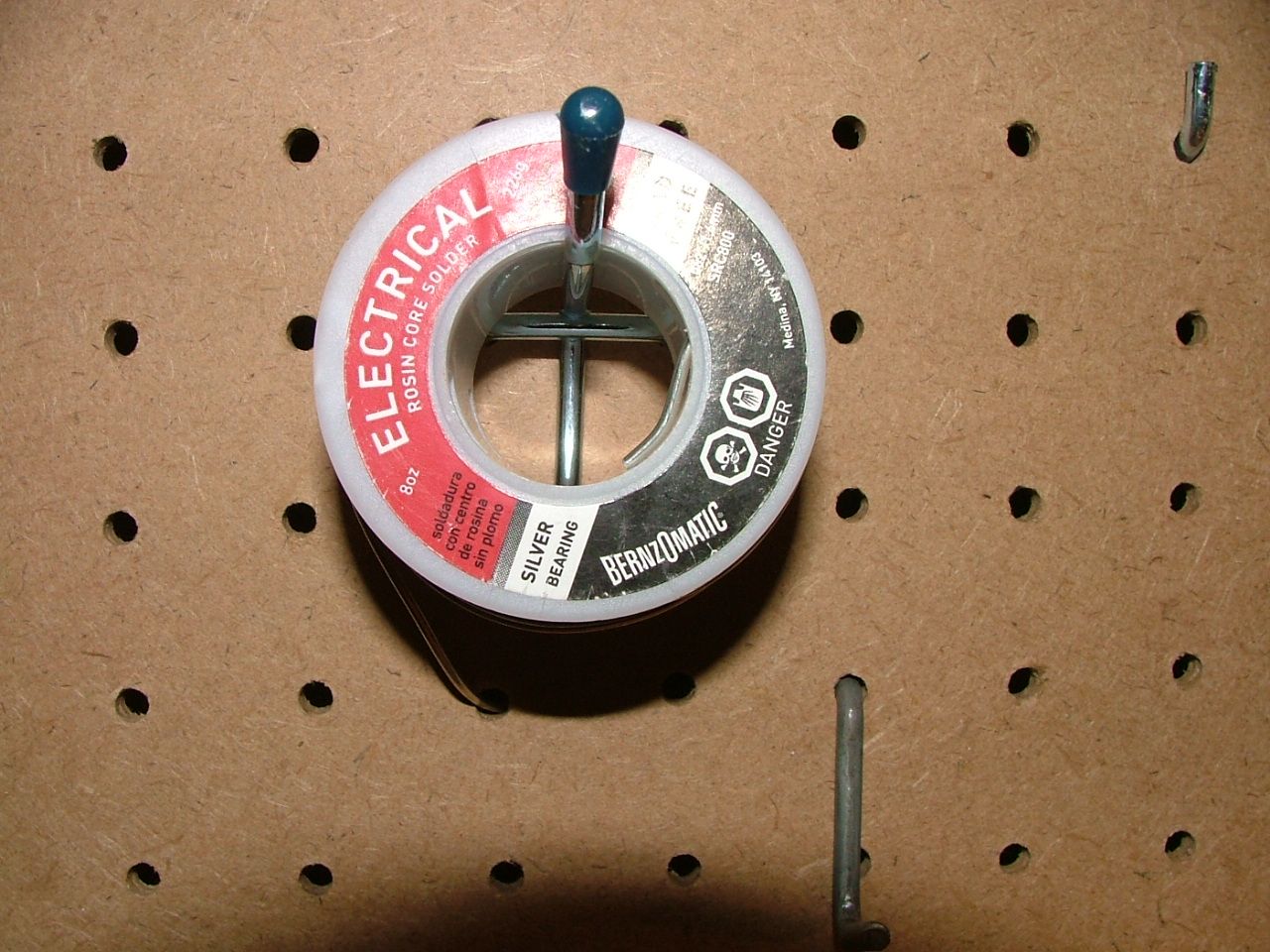 Peg Board Solder Dispenser : 5 Steps - Instructables