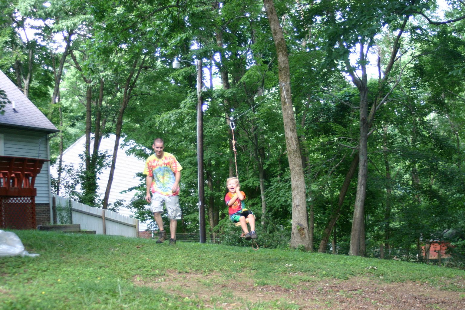 Zip Line Swing : 6 Steps - Instructables