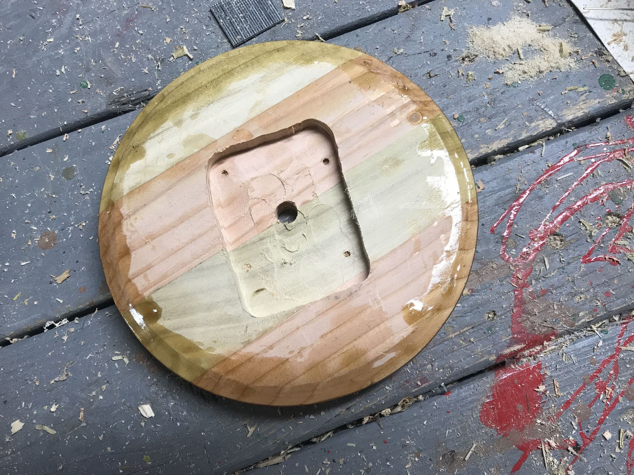 Making a Cubicle Wall Clock With a Lathe : 7 Steps (with Pictures ...