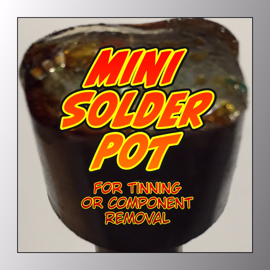 Mini Solder Pot for Tinning or Removing Components : 17 Steps ...