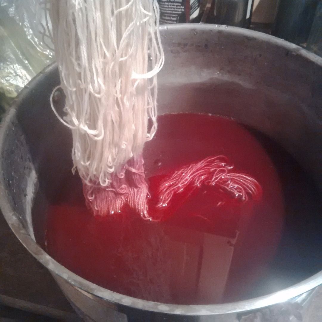 Natural Dye - Blackberries - on Wool Yarn : 3 Steps (with Pictures ...