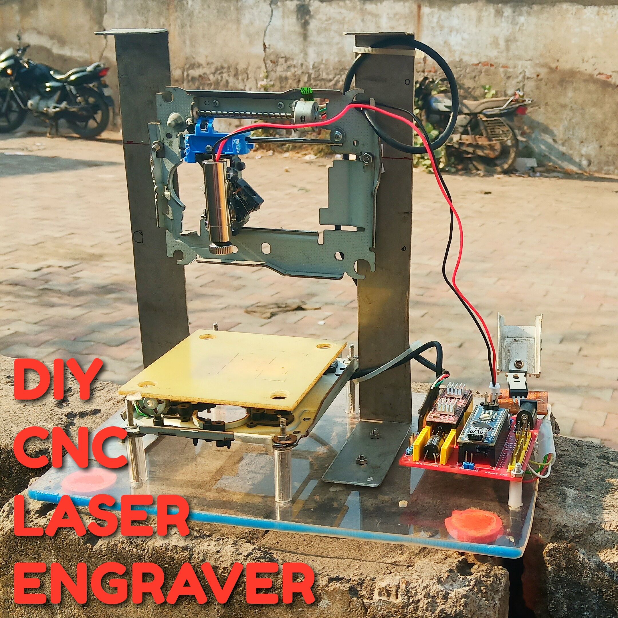 DIY Cheap and Sturdy Laser Engraver. : 15 Steps (with Pictures ...
