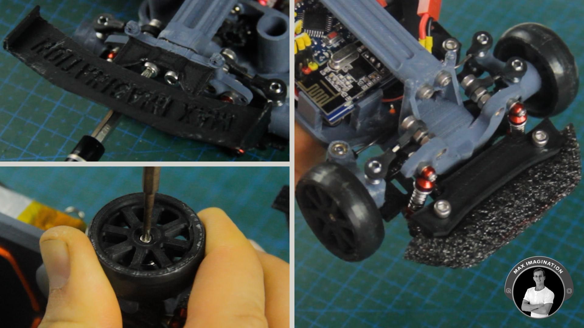 Build a 3D Printed Arduino RC Drift Car With Smoke Effect! : 28 Steps ...