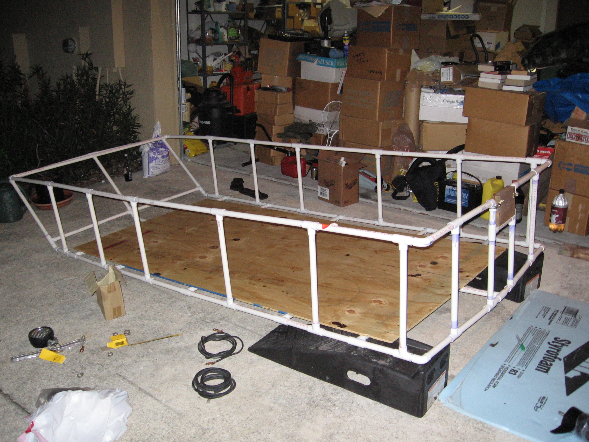 Build Your Own PVC Johnboat for Minimal Cost and Time. : 8 Steps (with ...