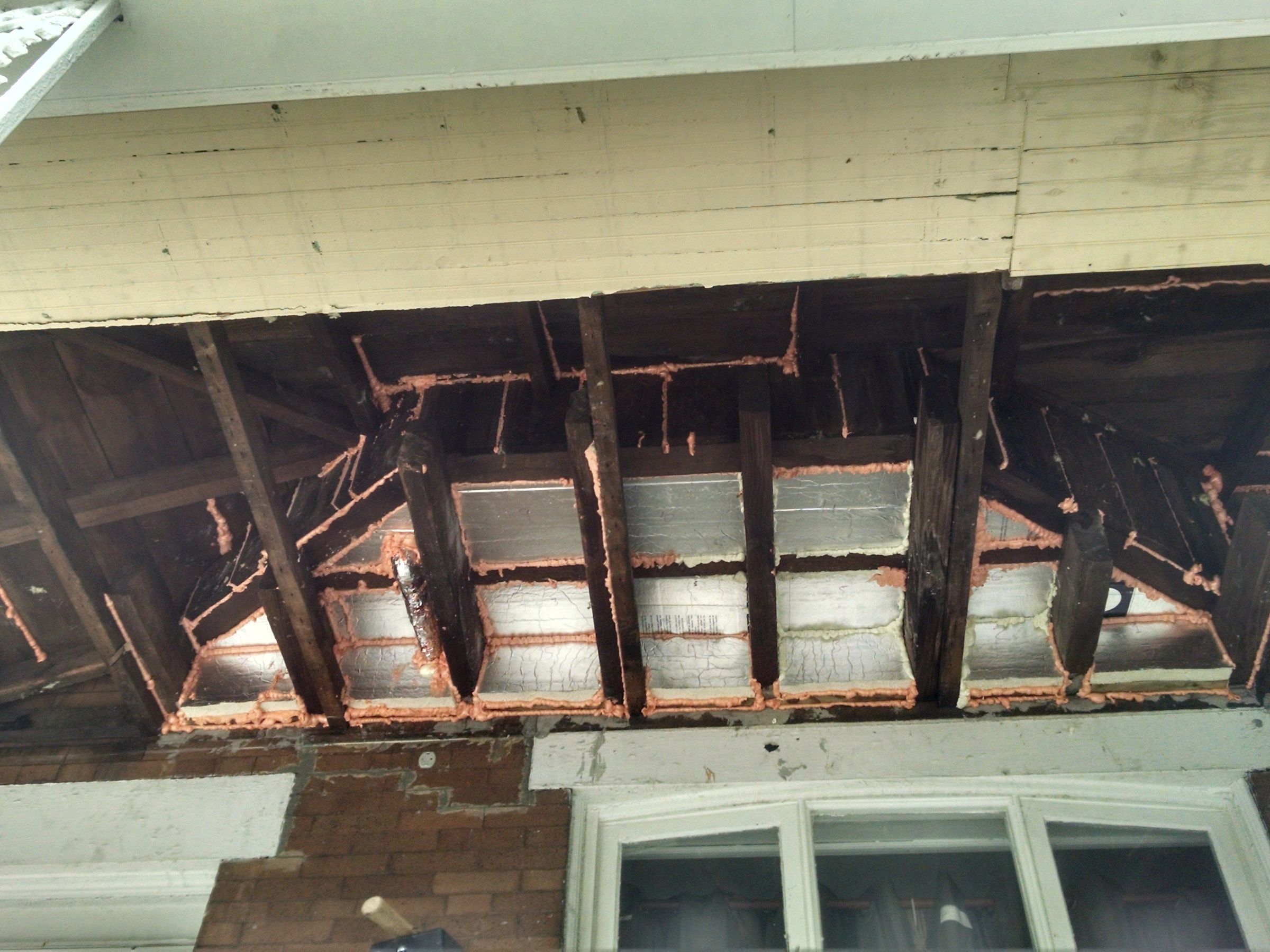 Insulating a Home Bump Out and a Porch Soffit : 4 Steps (with Pictures ...