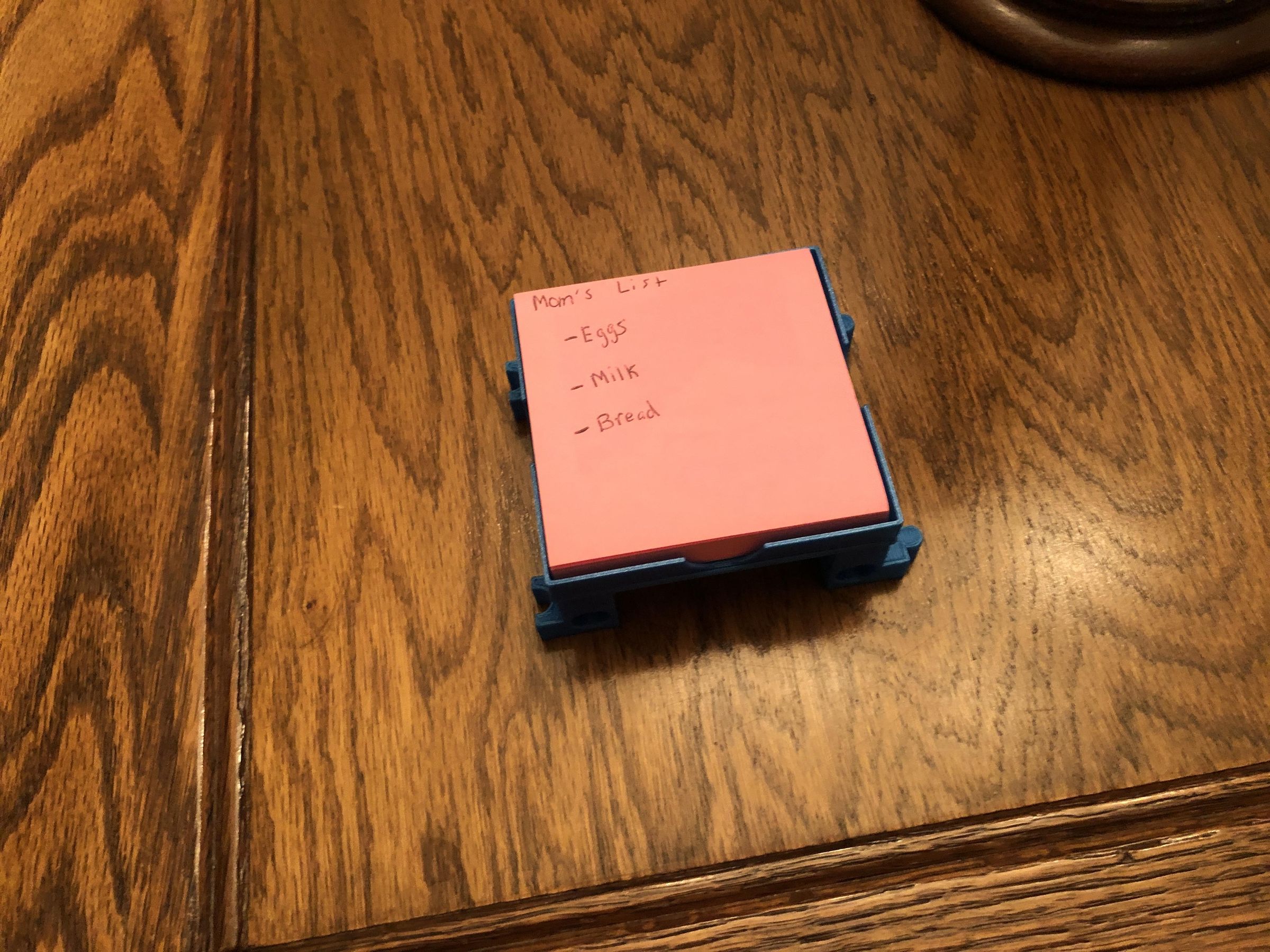 3D Sticky Notes Holder Using Tinkercad Codeblocks : 14 Steps (with ...