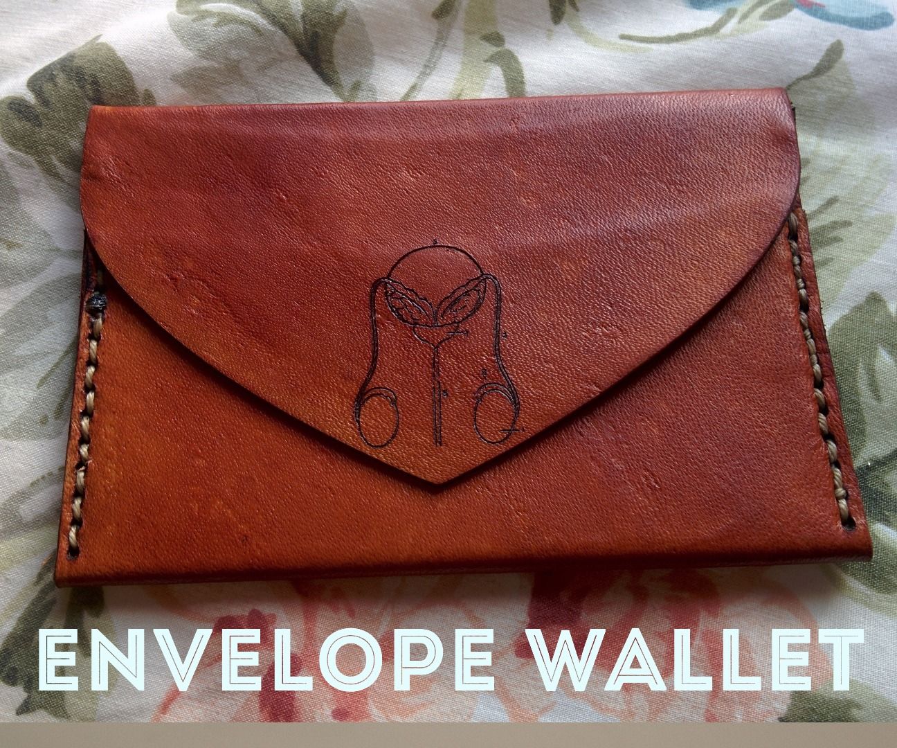 Leather Envelope-shaped Wallet : 4 Steps - Instructables