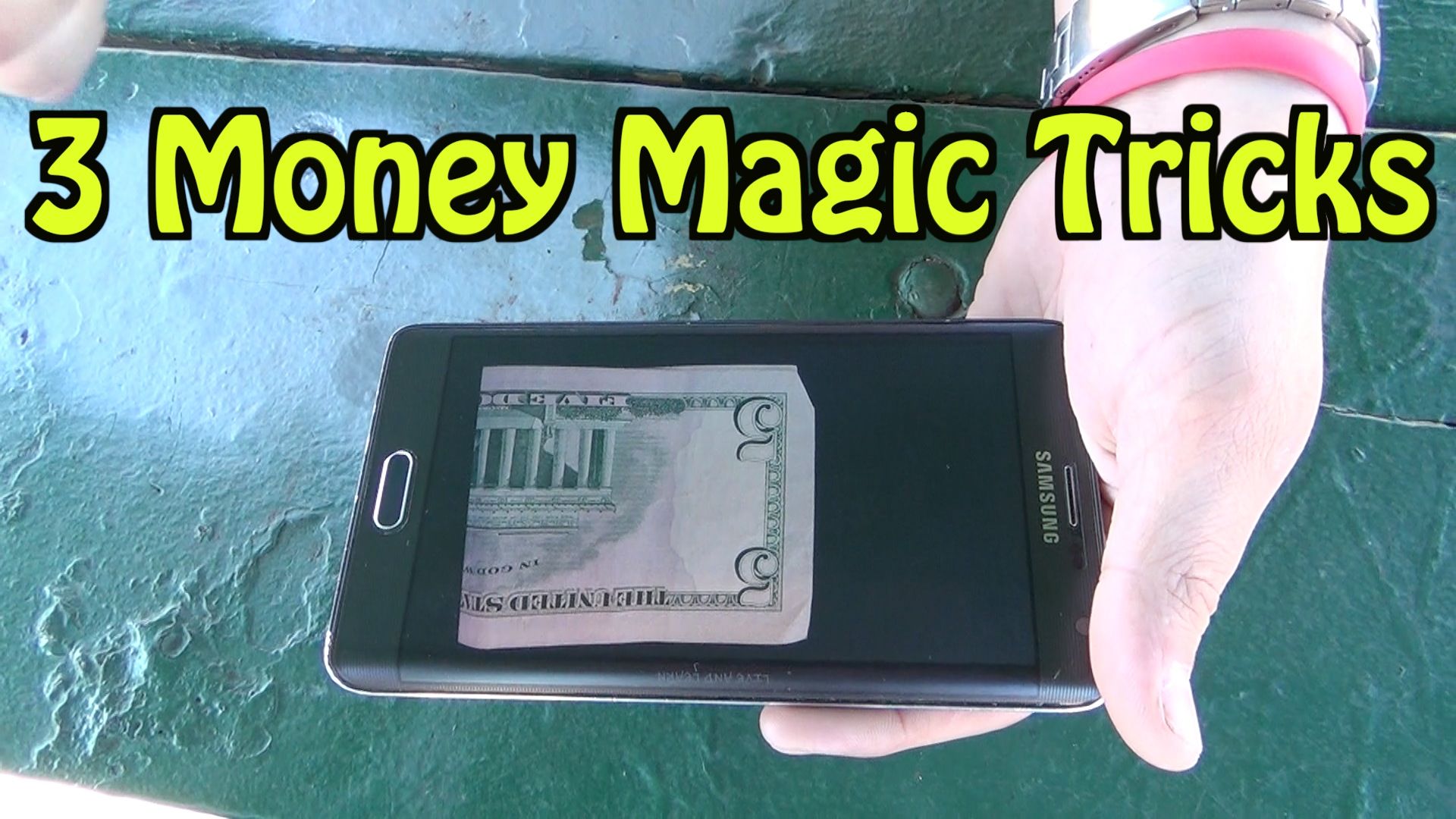 3 Money Magic Tricks- HOW TO - Instructables
