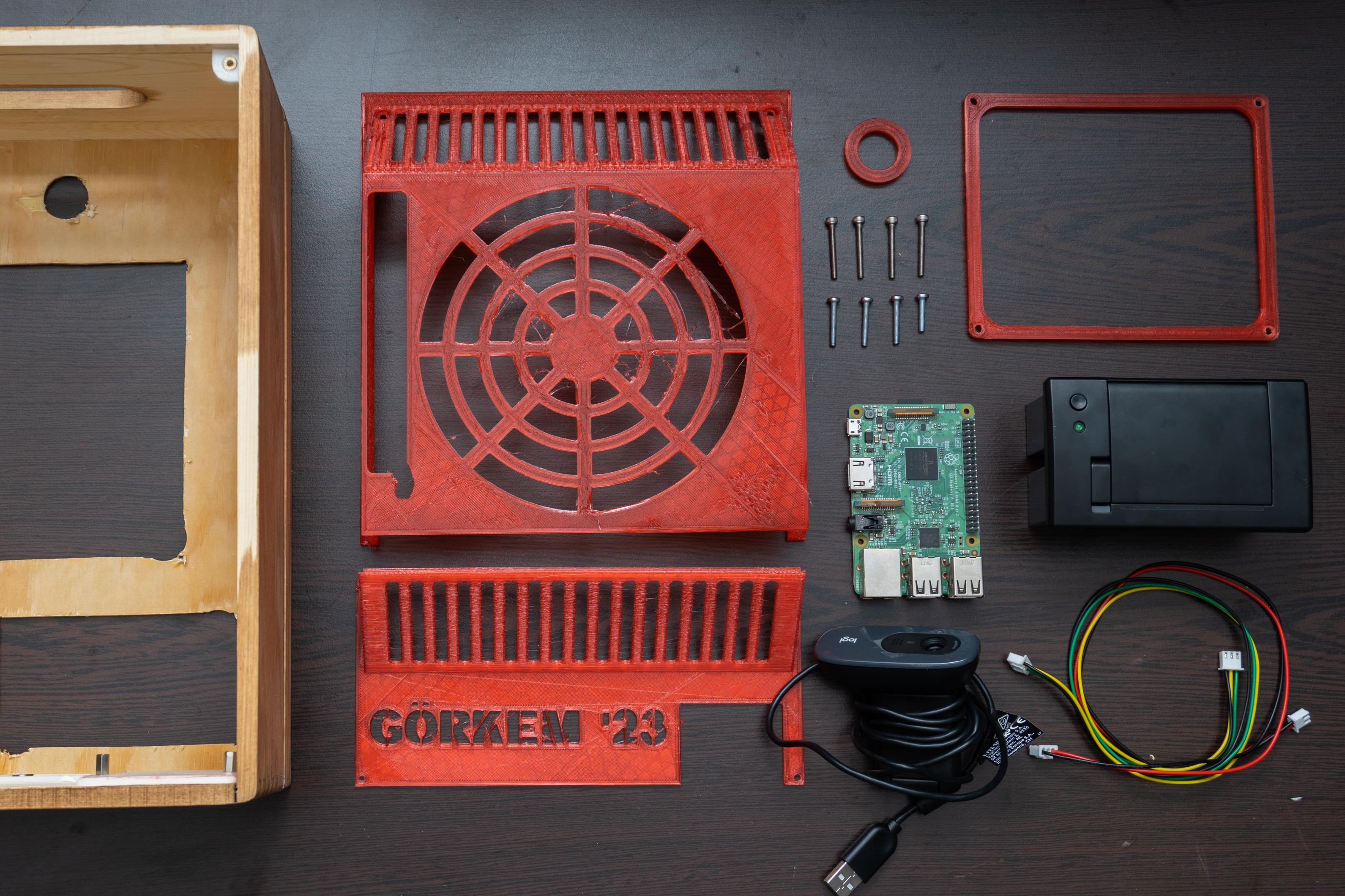 Fear Booth - Raspberry Pi Powered Photo Booth With a Spooky Twist : 12 ...