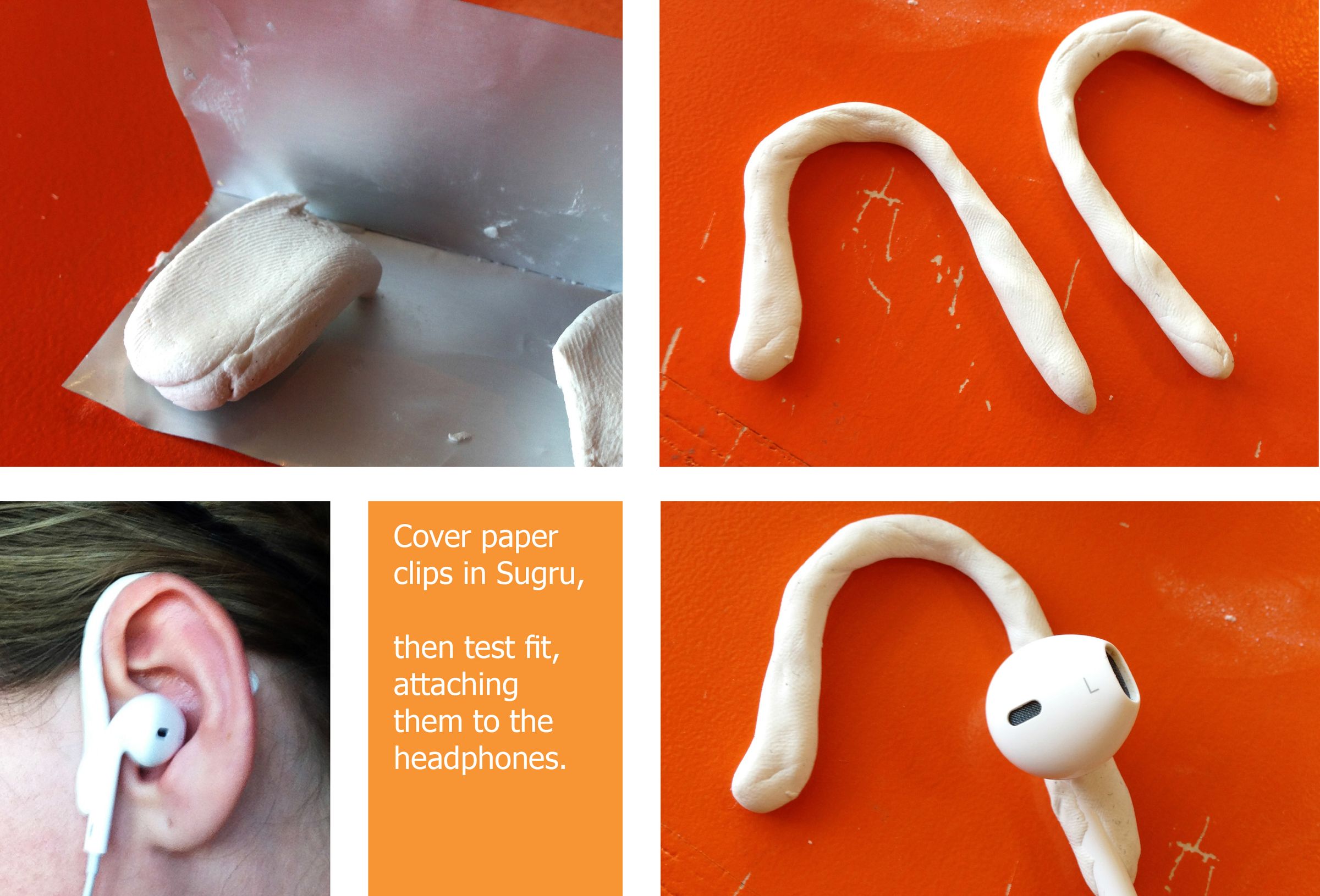 Sugru Hacked Headphones : 5 Steps (with Pictures) - Instructables