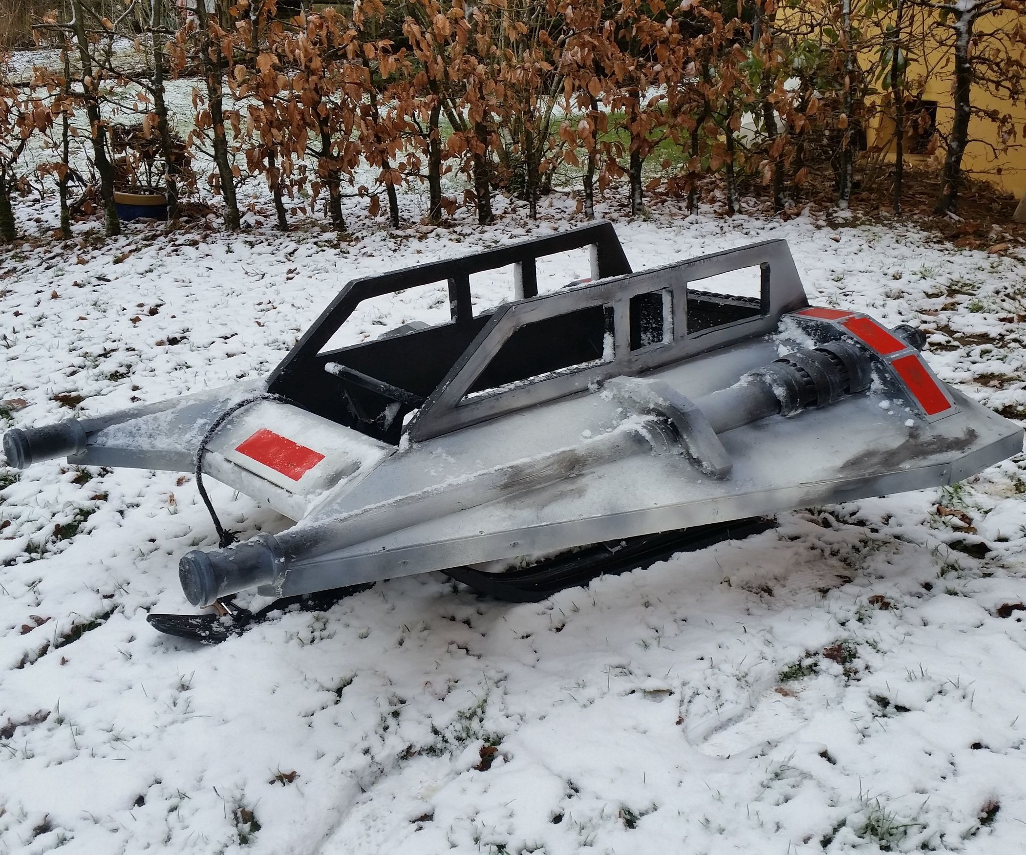 STARWARS - SNOWSPEEDER - SLED : 8 Steps (with Pictures) - Instructables