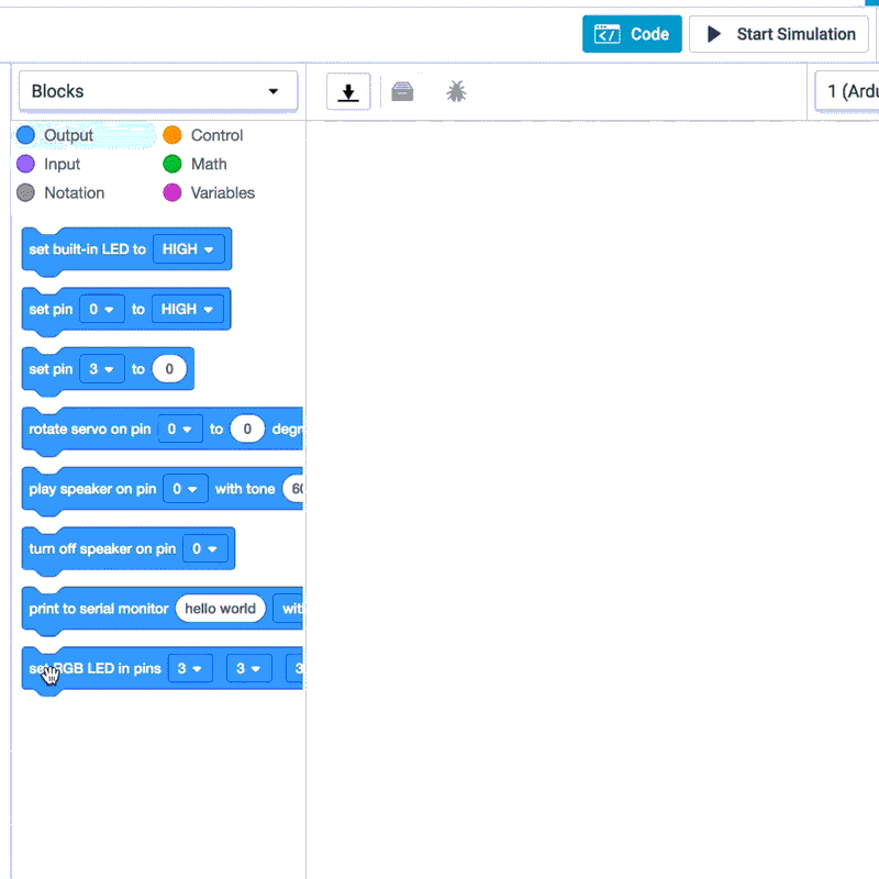 Rgb Led Color Mixing With Arduino In Tinkercad Arduino Programming Images