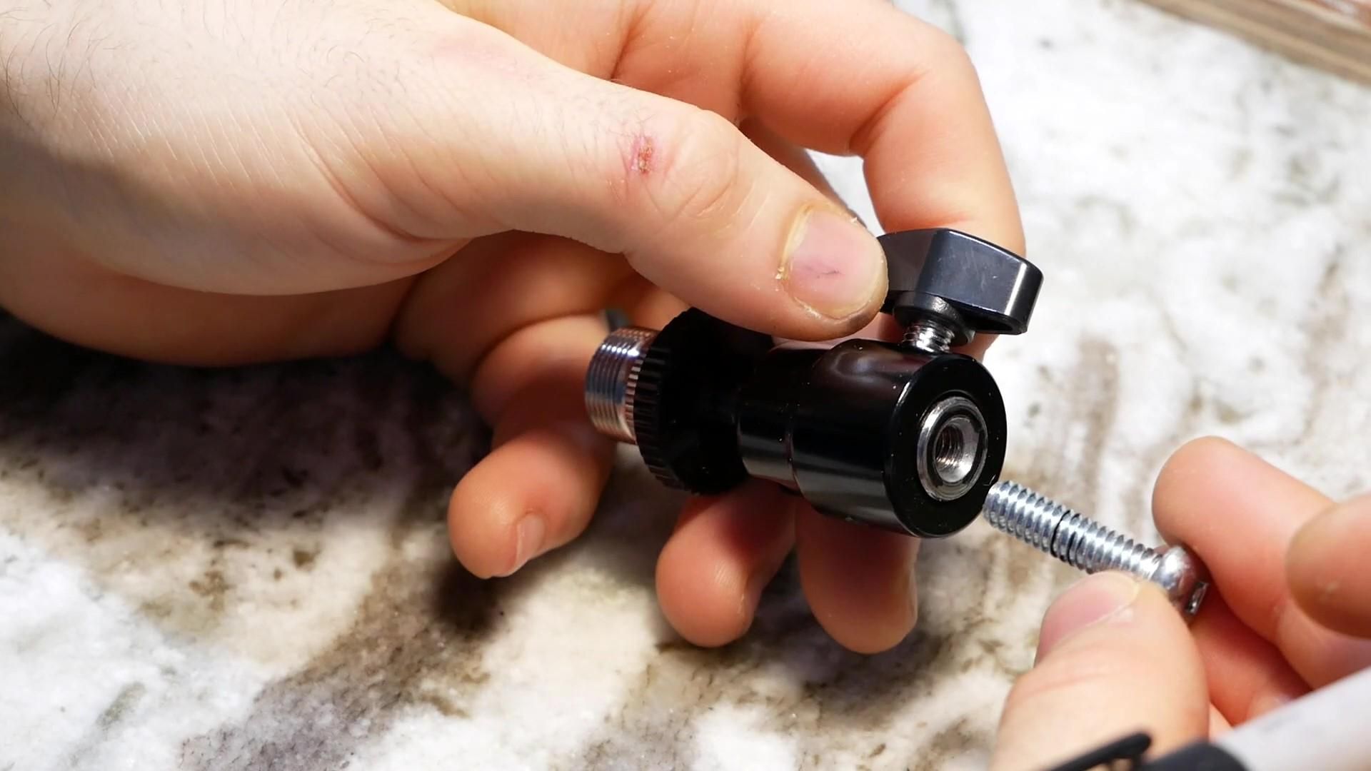 Concrete & Wood Counterweighted Mic Stand : 12 Steps (with Pictures ...