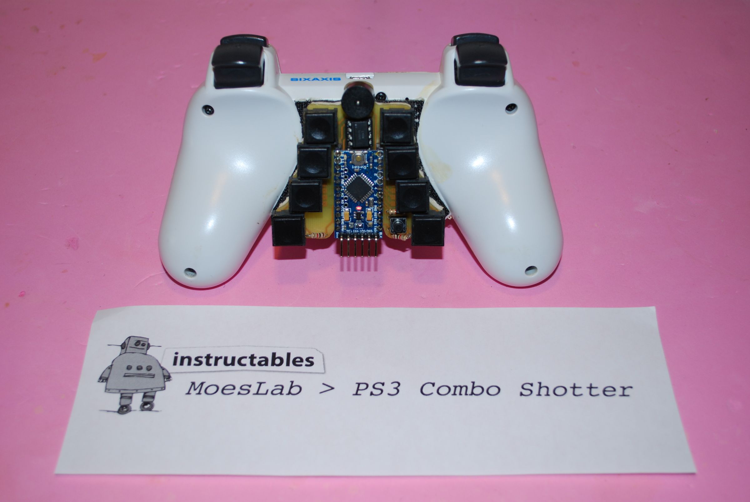PS3 Combo Shotter Arduino Hack : 3 Steps (with Pictures) - Instructables