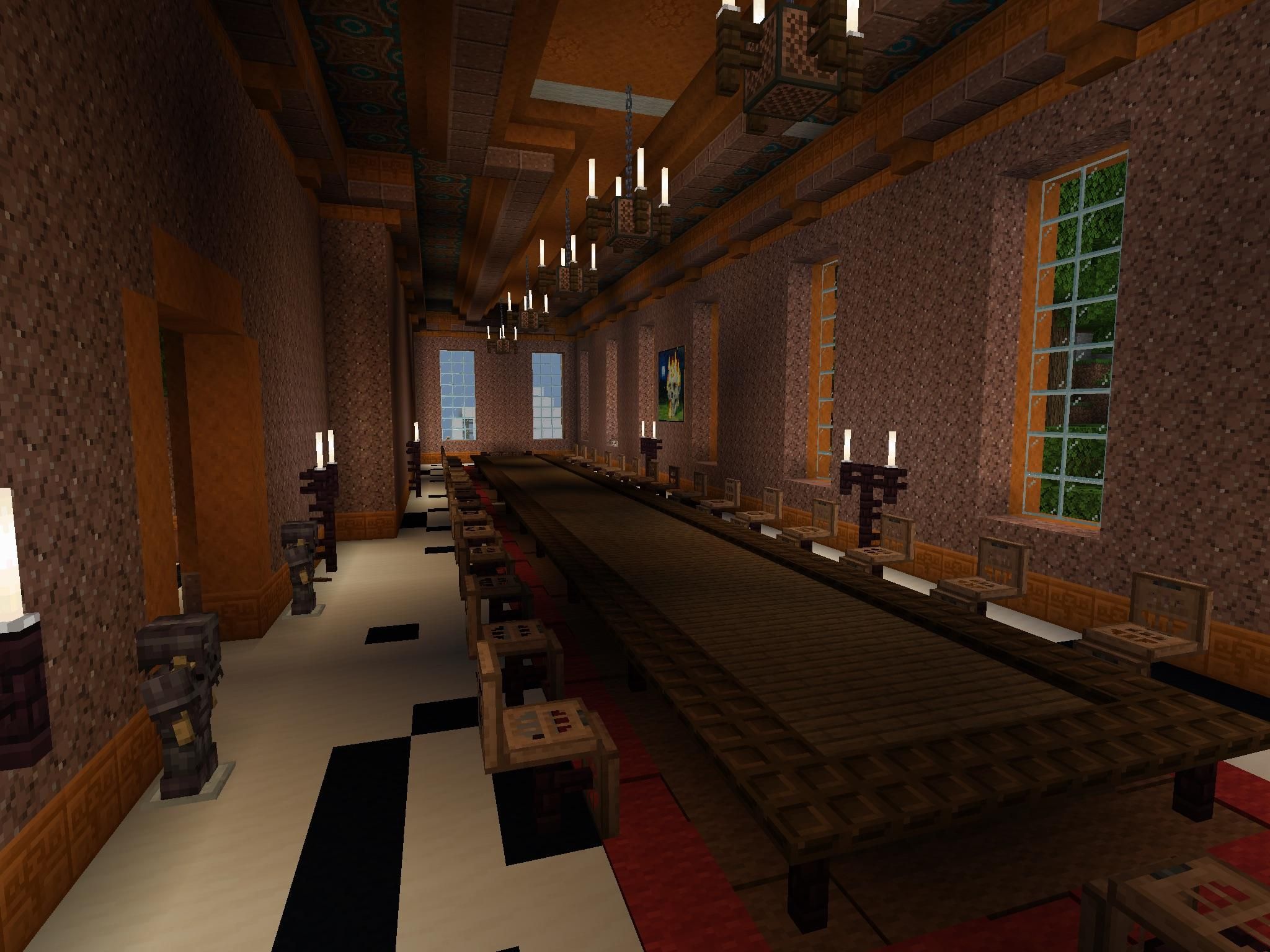 Minecraft Dining Room Design
