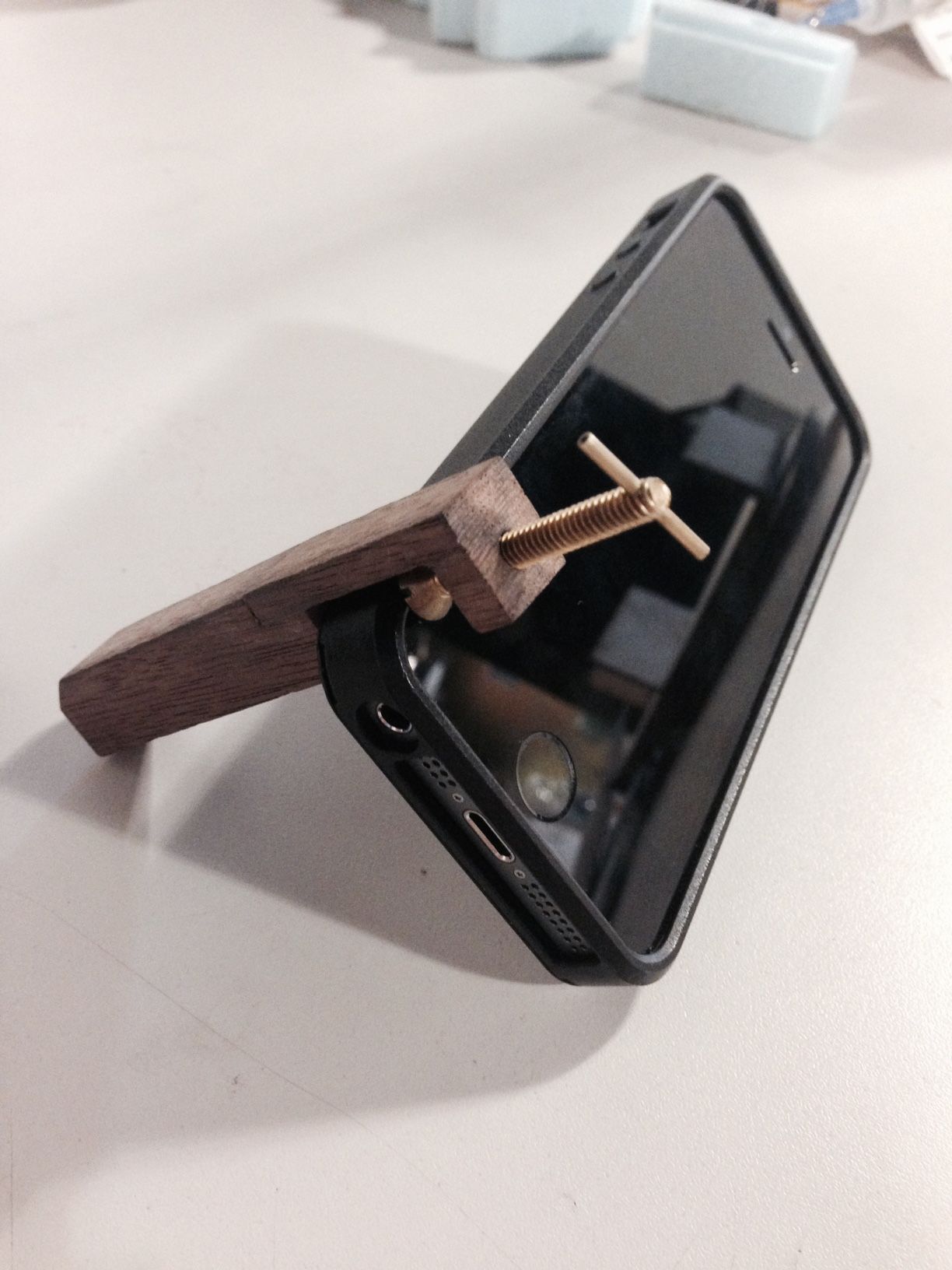 C-Clamp IPhone Stand : 10 Steps (with Pictures) - Instructables