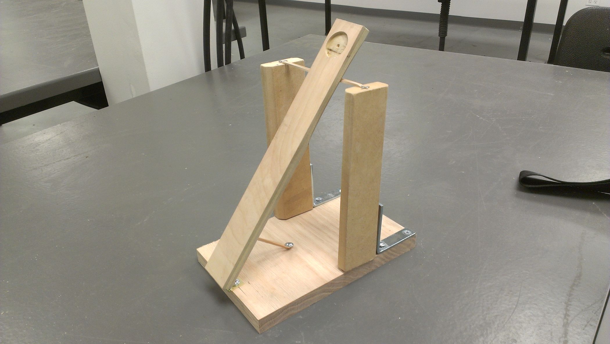 30 Minute Desk Catapult (I Made It at TechShop) : 9 Steps (with ...