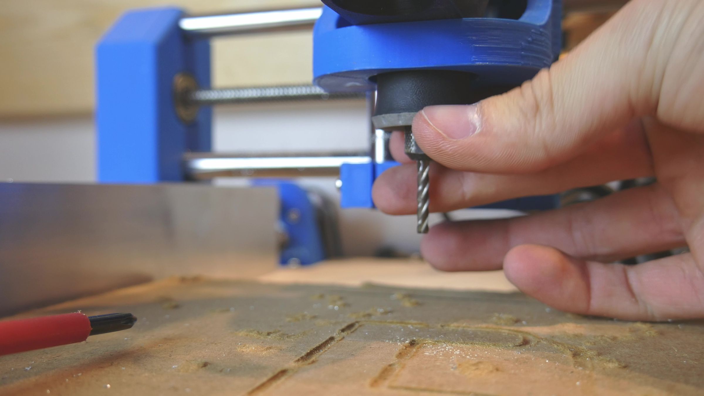 3D Printed Vacuum Cleaner for a CNC Machine : 8 Steps (with Pictures ...