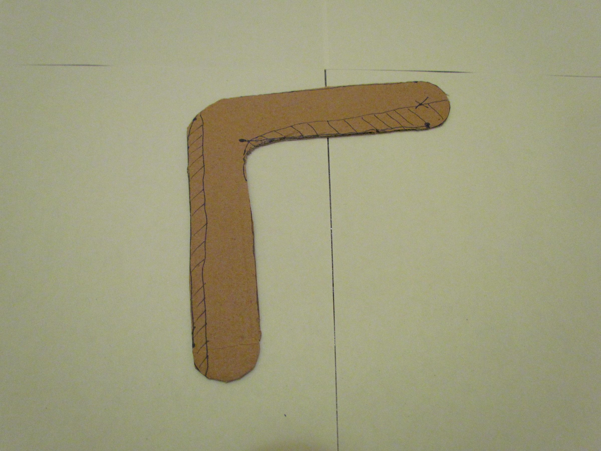 DIY Cardboard Boomerang! : 13 Steps - Instructables
