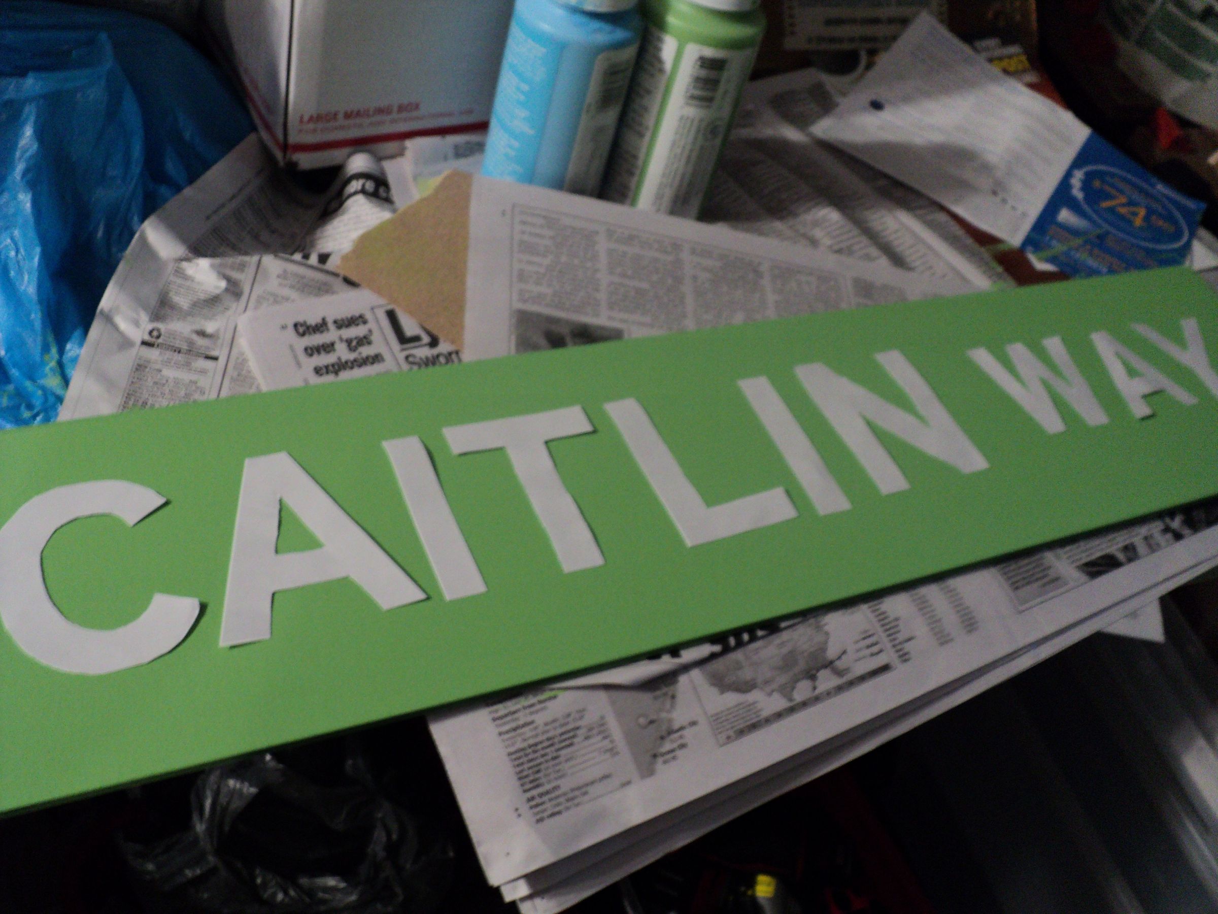 Personalized Street Name Signs : 6 Steps (with Pictures) - Instructables