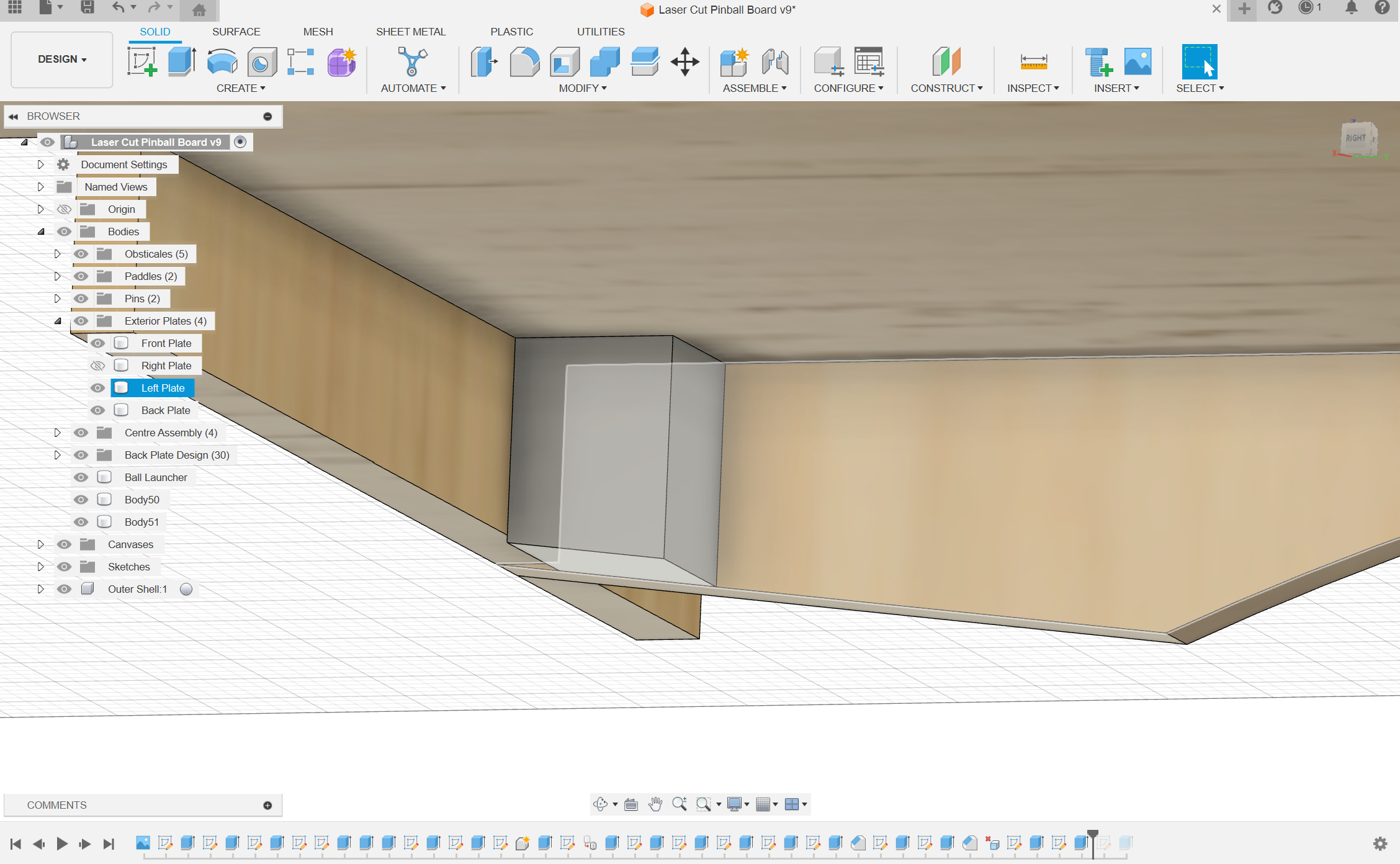 Pinball Arcade Machine - Lasercut & 3D Printed : 22 Steps (with ...