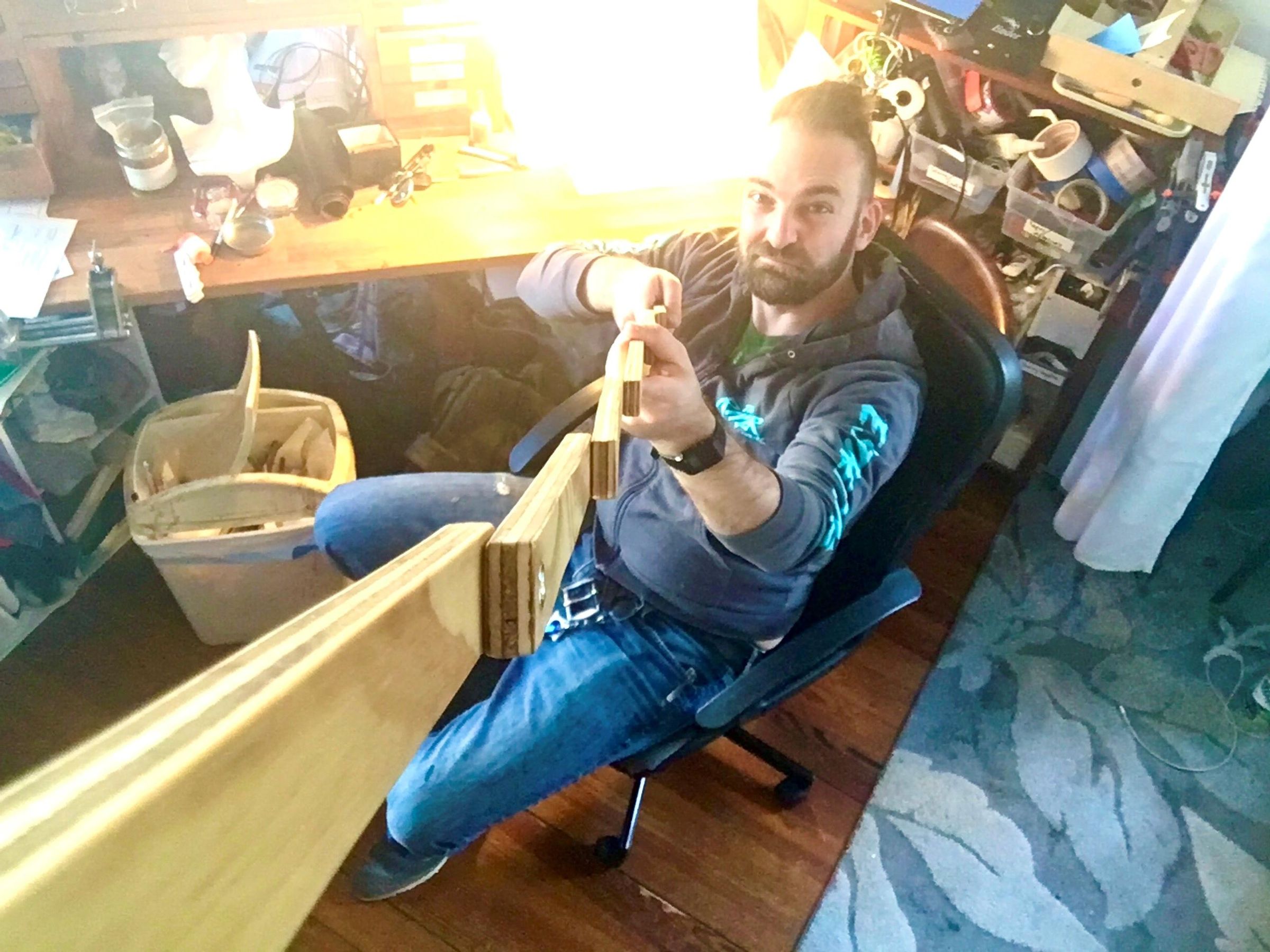 Portable Plywood 6 Foot Selfie Stick : 13 Steps (with Pictures ...
