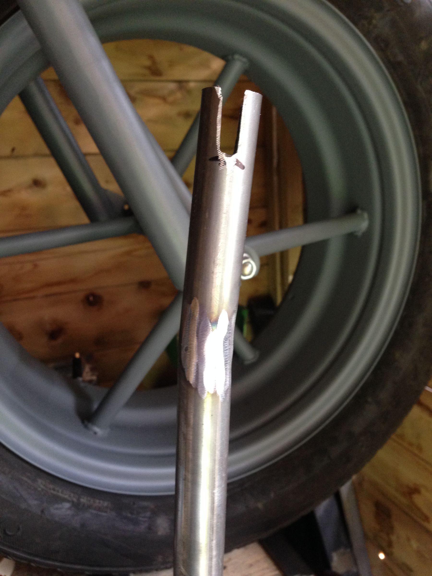 Car Wheel Bicycle - the Learn to Weld Project : 8 Steps (with Pictures ...