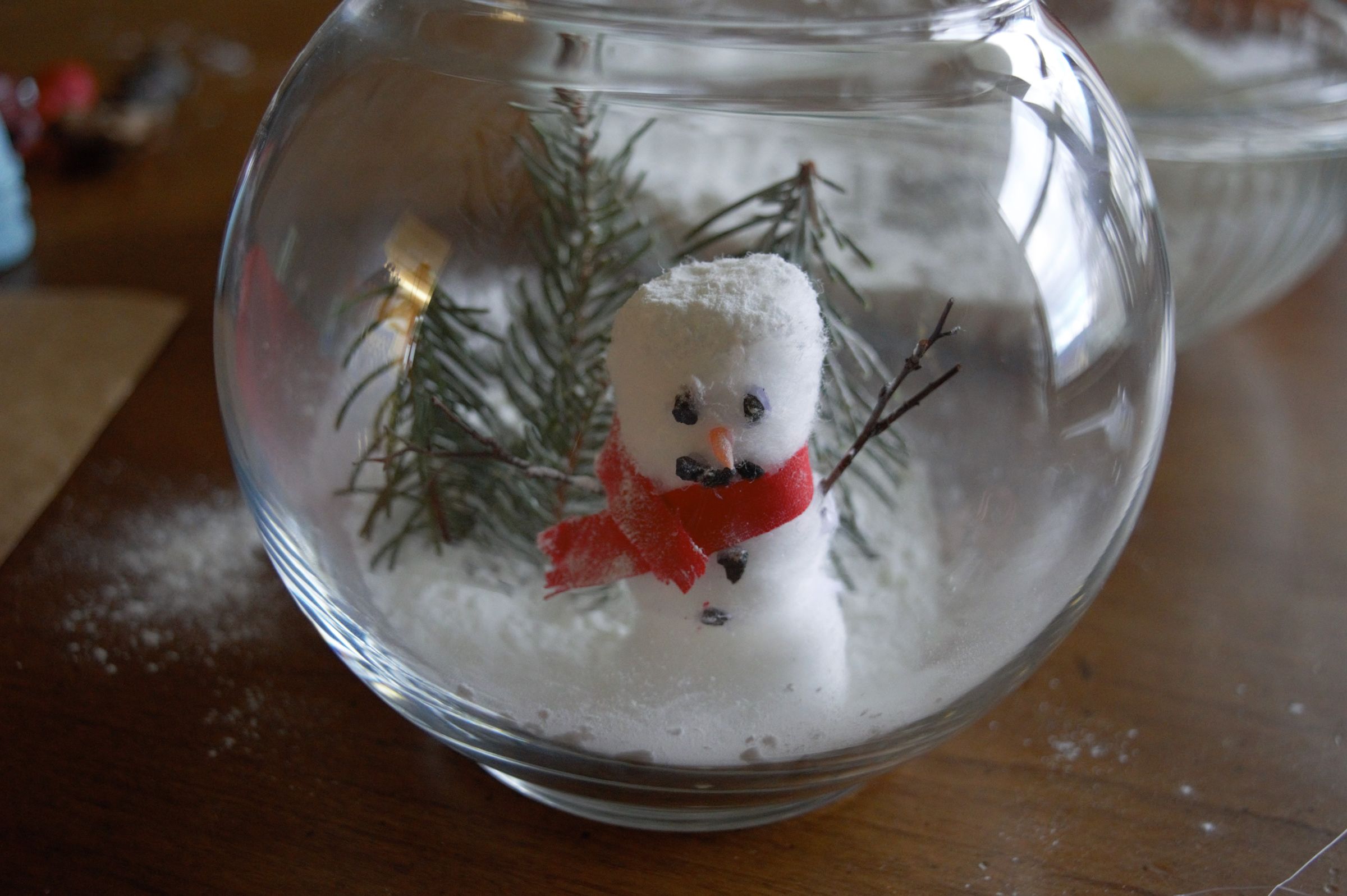 Fish Bowl Snowman : 25 Steps (with Pictures) - Instructables