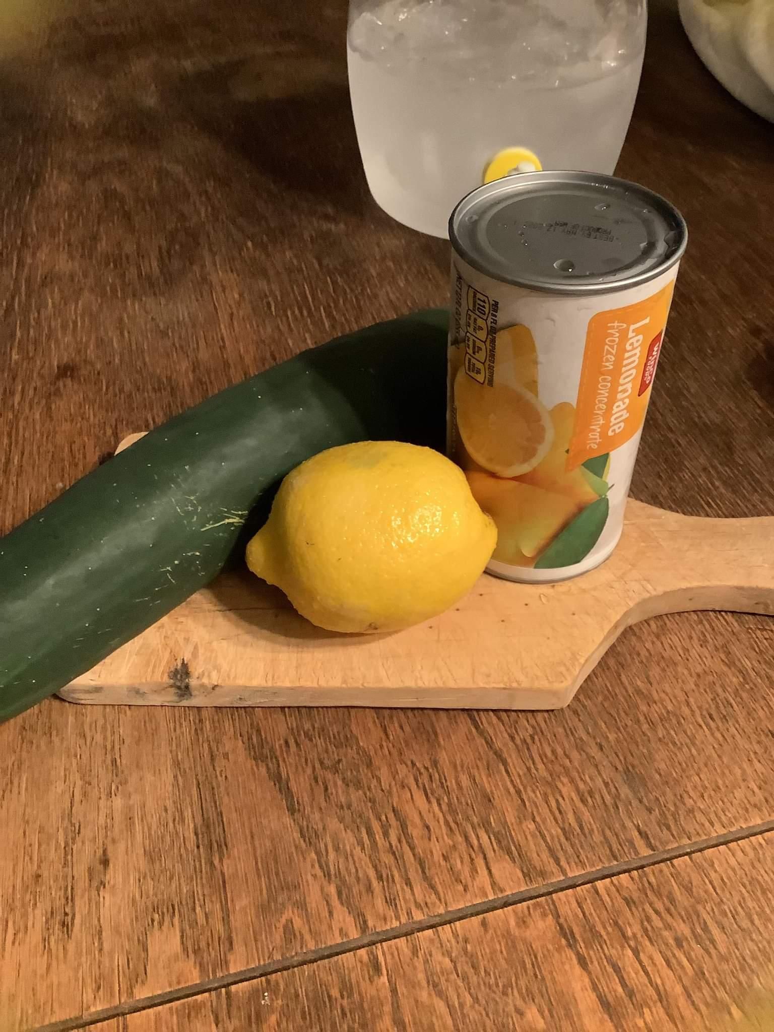 Cucumber Lemonade Refresher : 4 Steps - Instructables
