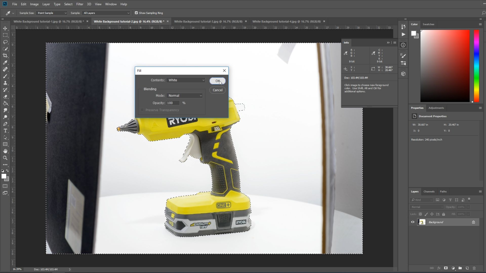 Make Perfect White Backgrounds (4 Ways + More Tips) : 6 Steps ...