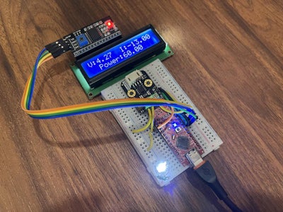 Another Precision Wattmeter Module INA219 : 7 Steps - Instructables