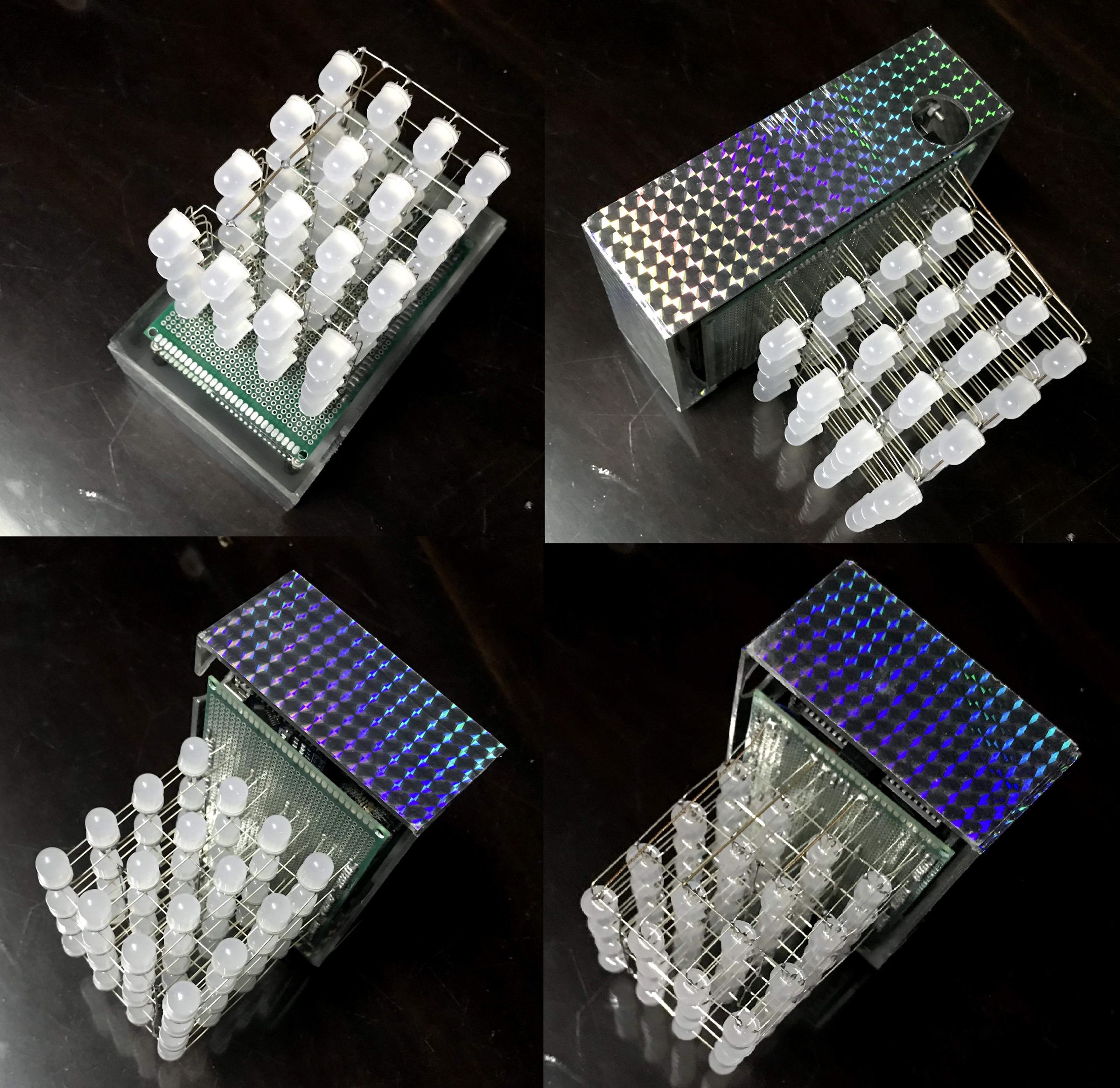 RGB LED CUBE 4x4x4 : 6 Steps (with Pictures) - Instructables