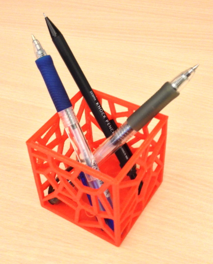 How to Use TinkerCAD to Make a Pen Holder : 8 Steps (with Pictures ...