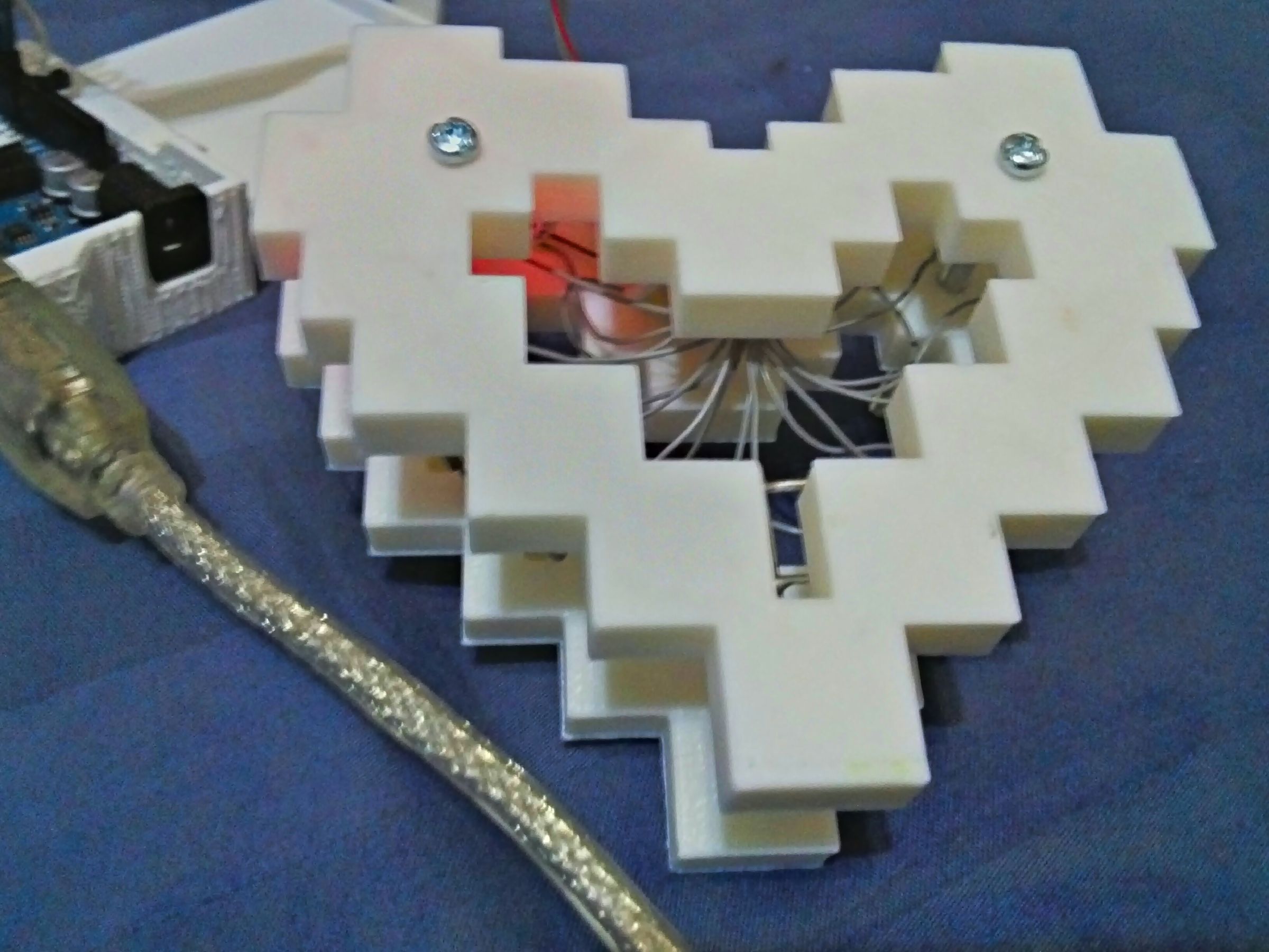 8-Bit Arduino Valentine's Heart : 5 Steps - Instructables